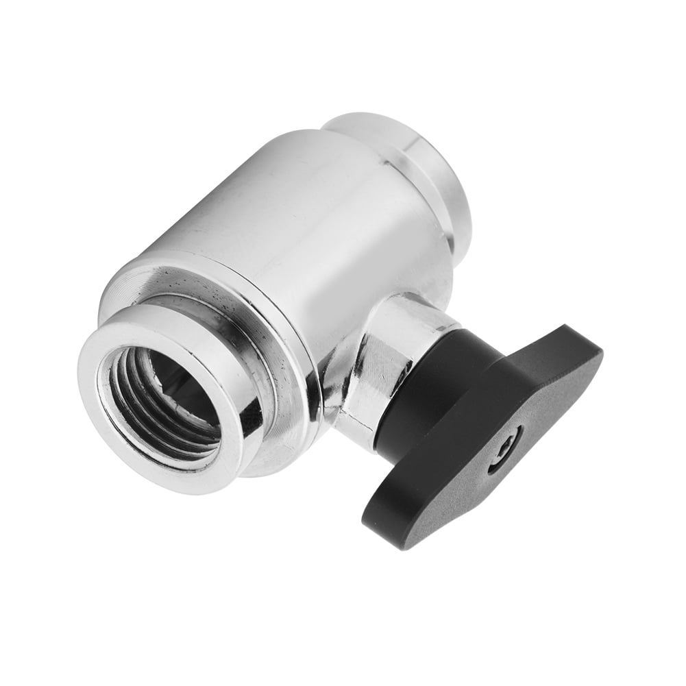 G1/4" Internal Thread Silver Water Ball Valve for Computer Cooling ...