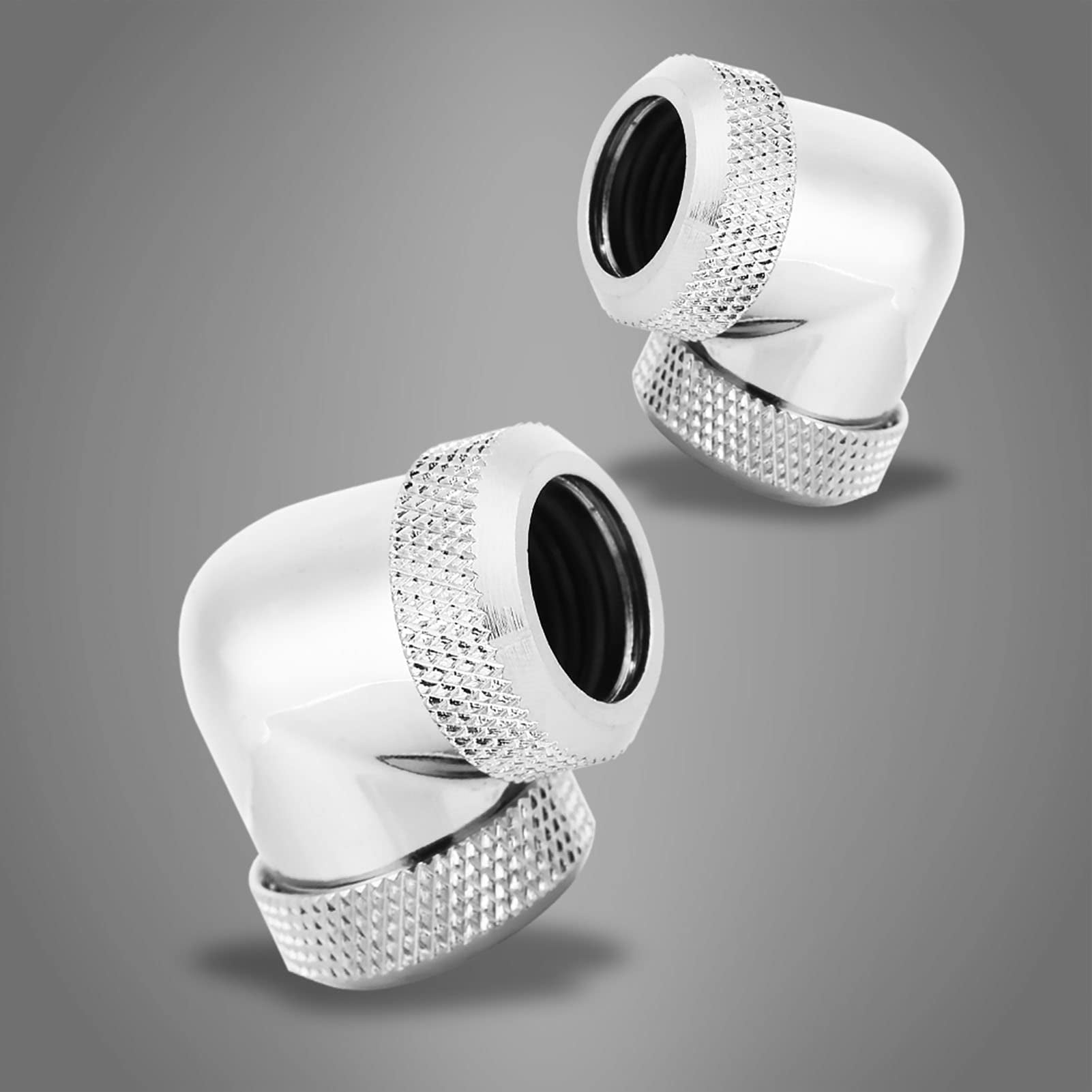 G1/4 Male to Female RRF12 Extender Fitting, G1/4 PETG 14mm OD Tube 90 ...