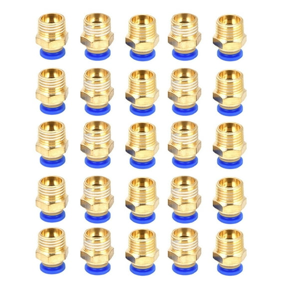 G1/4 Male Pneumatic Push Connectors , Quick Release Fittings, High ...
