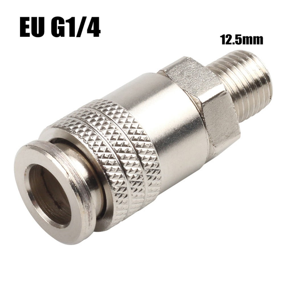 G1/4 Male Thread Pneumatic Fitting EU Standard Quick Connector for ...