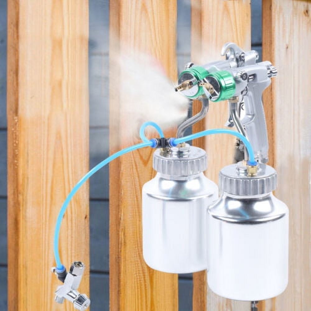 G1/4 Polyurethane Foam Spray Machines Automatic Paint Spray Gun w/ 2x ...
