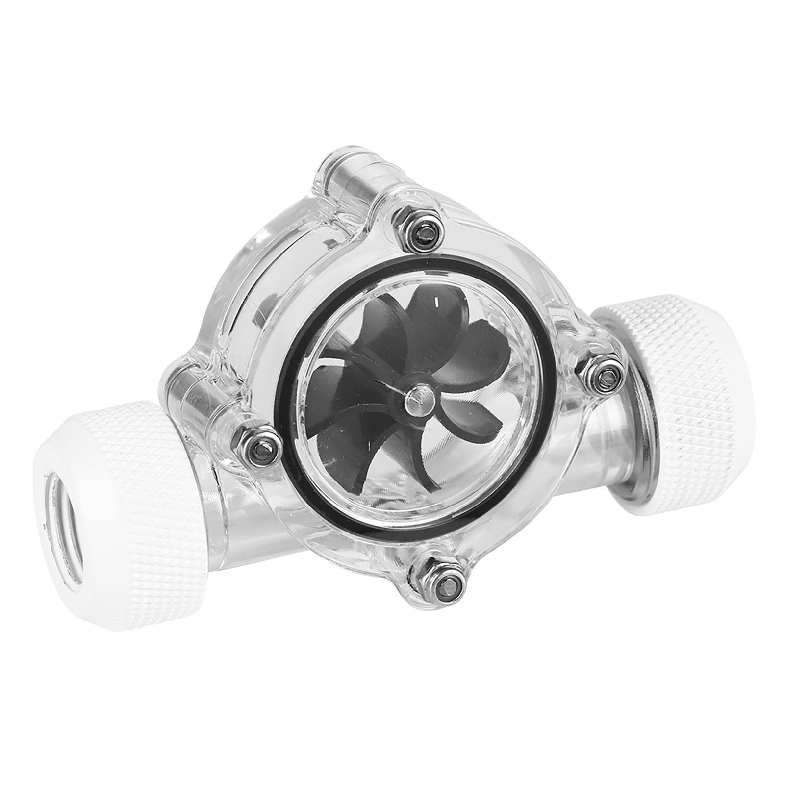 G1/4 Thread Port Female to Female Meter Indicator for PC Water Cooling ...