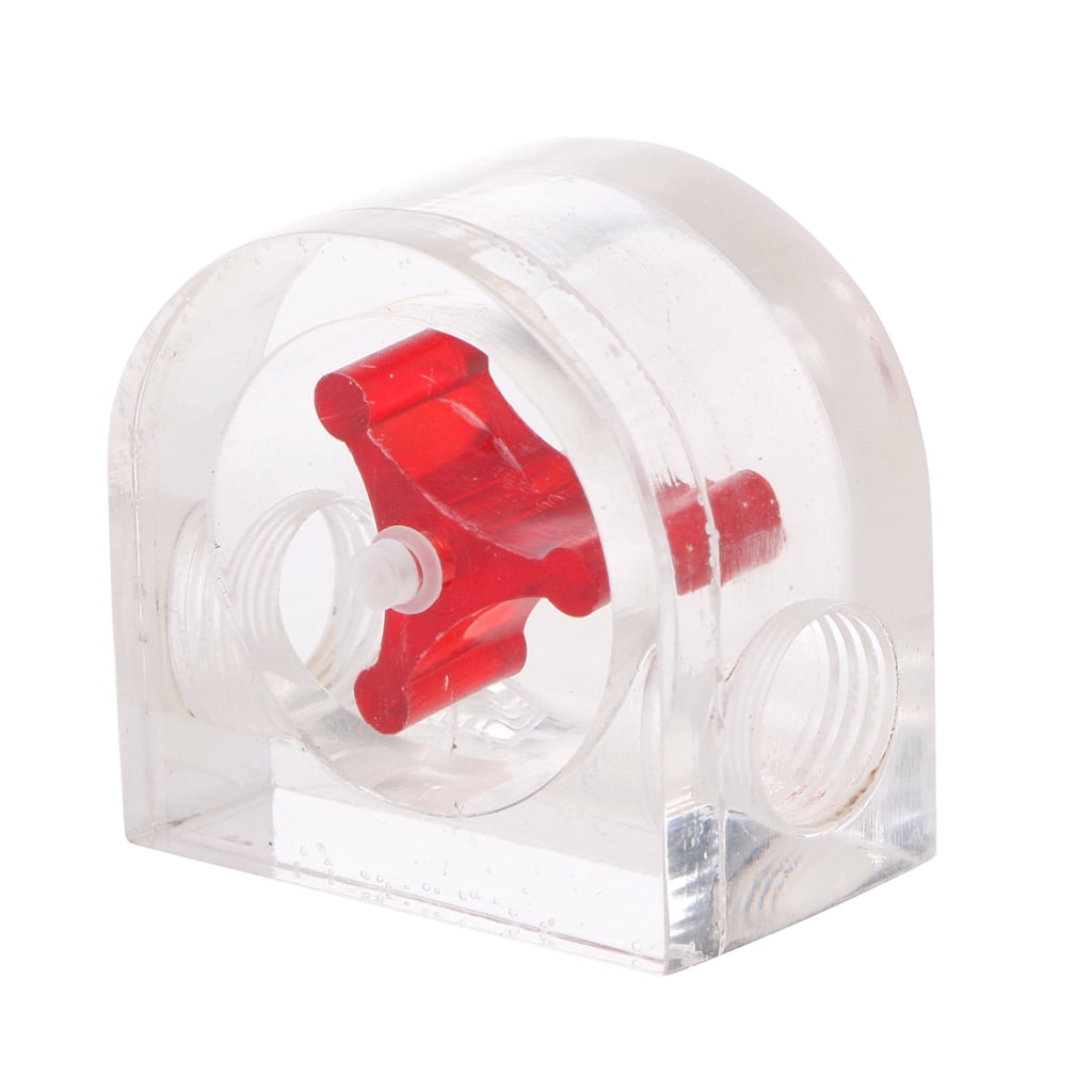 G1/4 Thread Port Indicator Female 8 Impellers for Water for Tank Meter ...