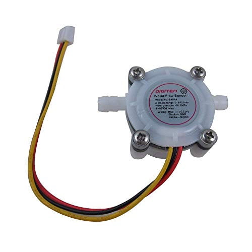 G1/4" Water Flow Sensor, Hall Effect Sensor Flow Meter Flowmeter ...