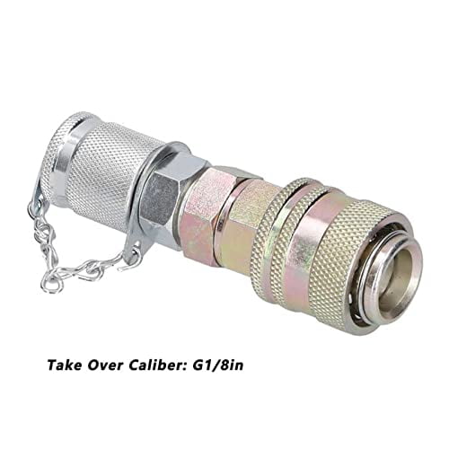 G1/8 Pipe Connection Pipe Fittings Quick Hydraulic Coupling Connector ...