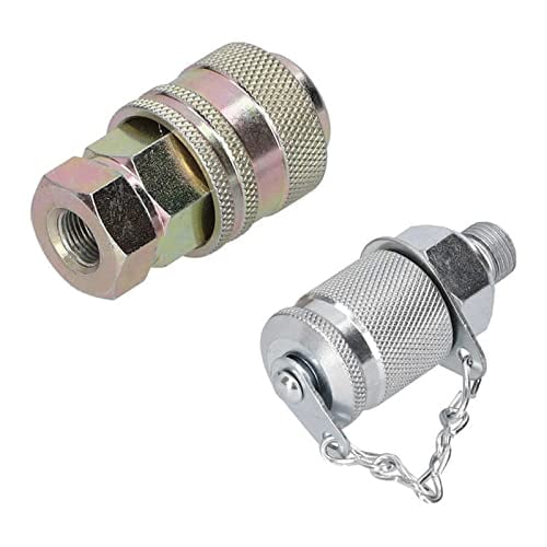 G1/8 Pipe Connection Pipe Fittings Quick Hydraulic Coupling Connector ...