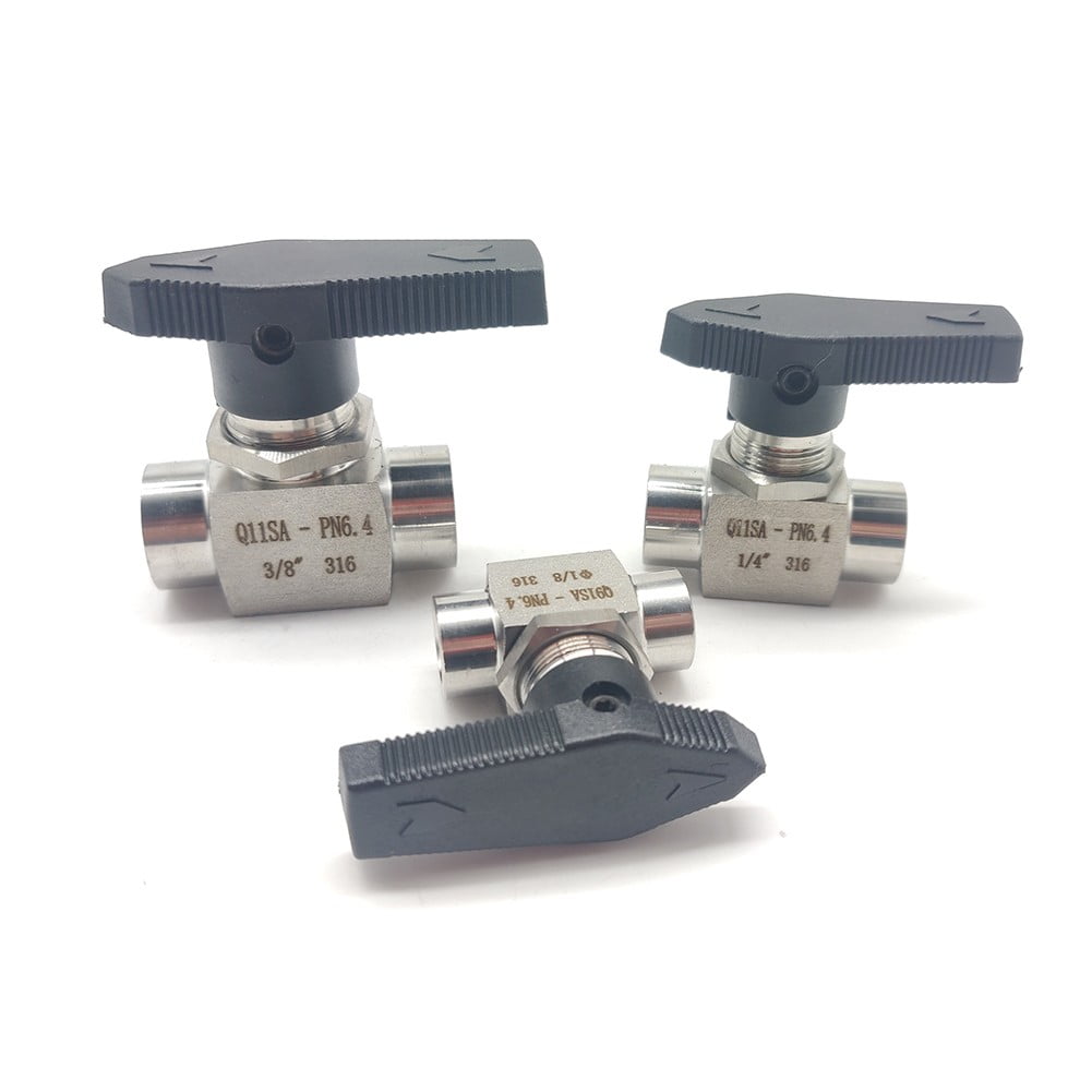 G1/8G1/4G3/8 316 Stainless Steel Internal Thread Shut Off Ball Valve ...