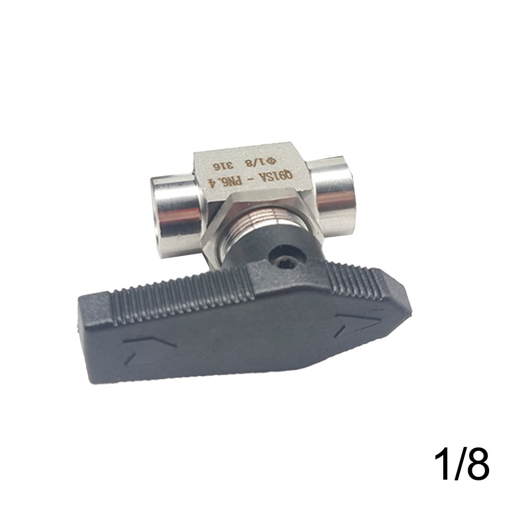 G1/8G1/4G3/8 316 Stainless Steel Internal Thread Shut Off Ball Valve ...