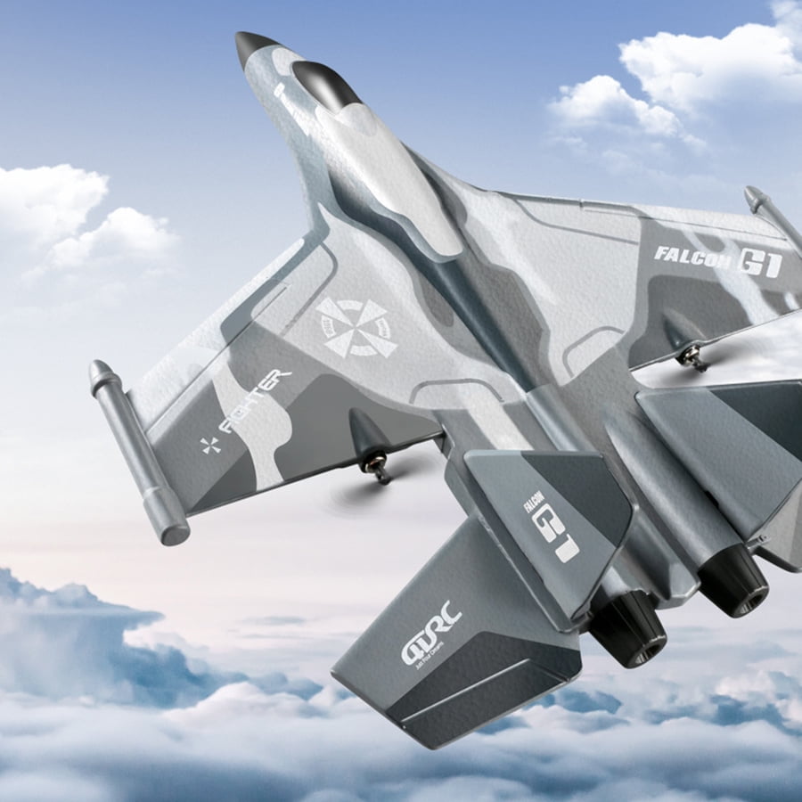 G1 Drone Glider Beginner Profesional 3 Channel RC Aircraft Remote Control Hand Throwing Plane ...