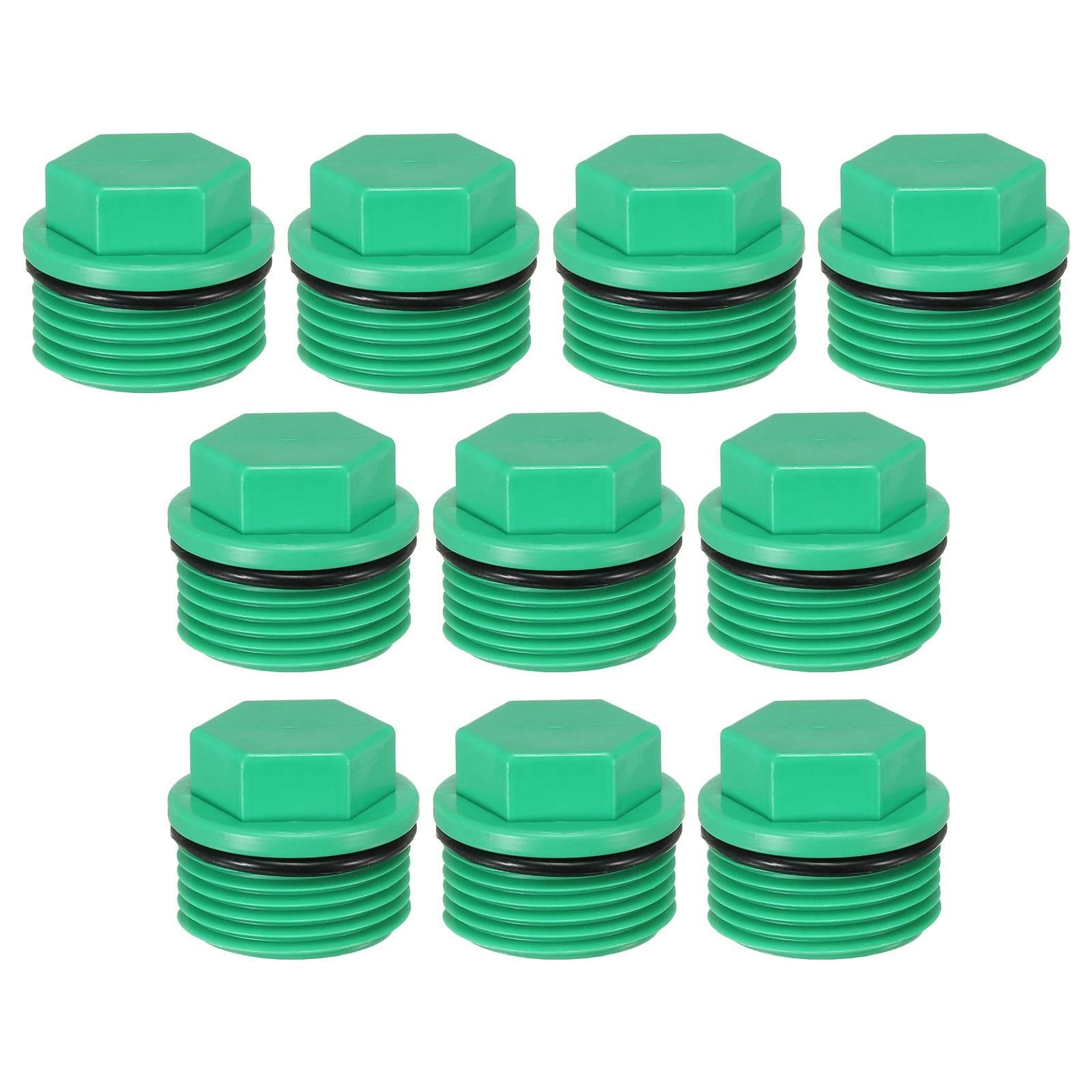 G1" Outer Hex Male Thread PPR Pipe Fitting End Cap, Tubing Stopper for ...