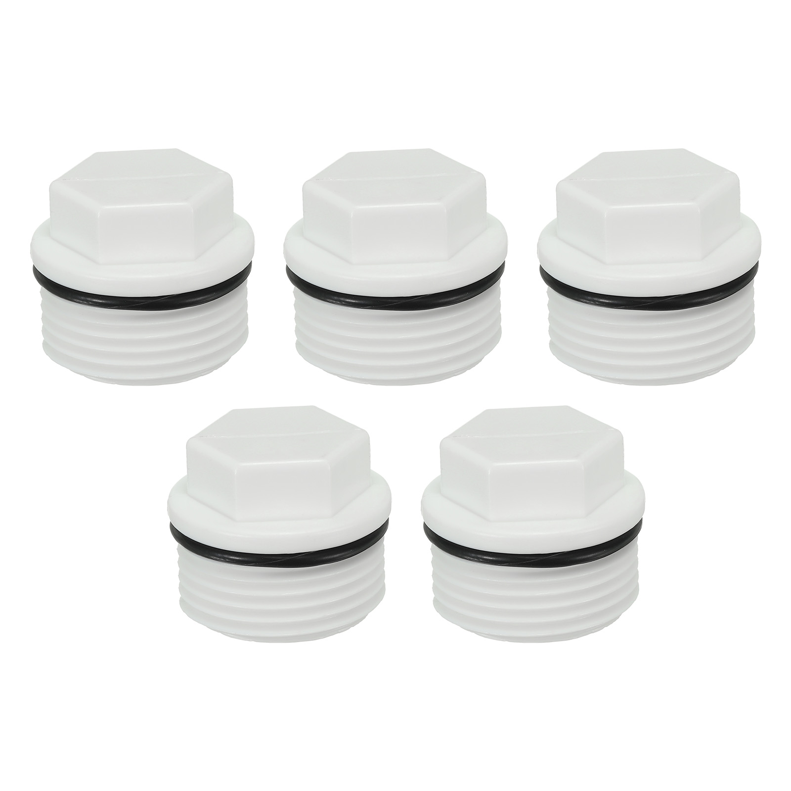 G1" Outer Hex Male Thread PPR Pipe Fitting End Cap, Tubing Stopper for ...