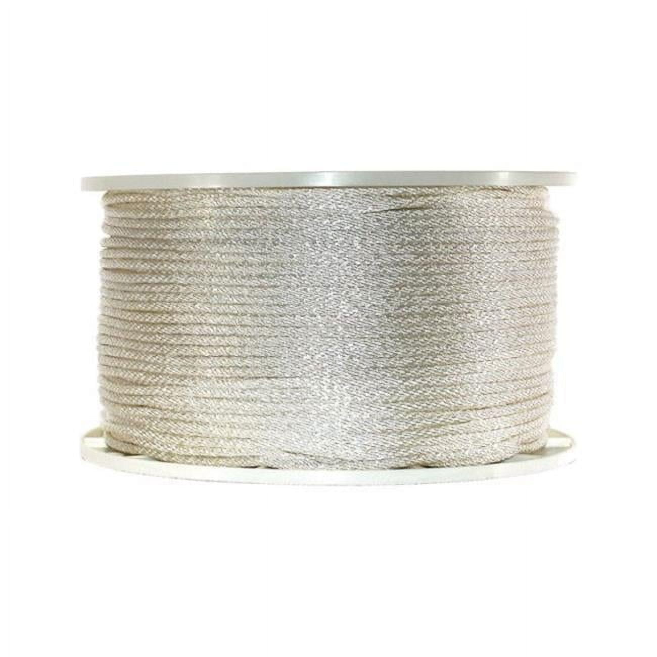 G1012S1000S Solid Braided Nylon Rope Spool White - 0.18 in. x 1000 ft ...