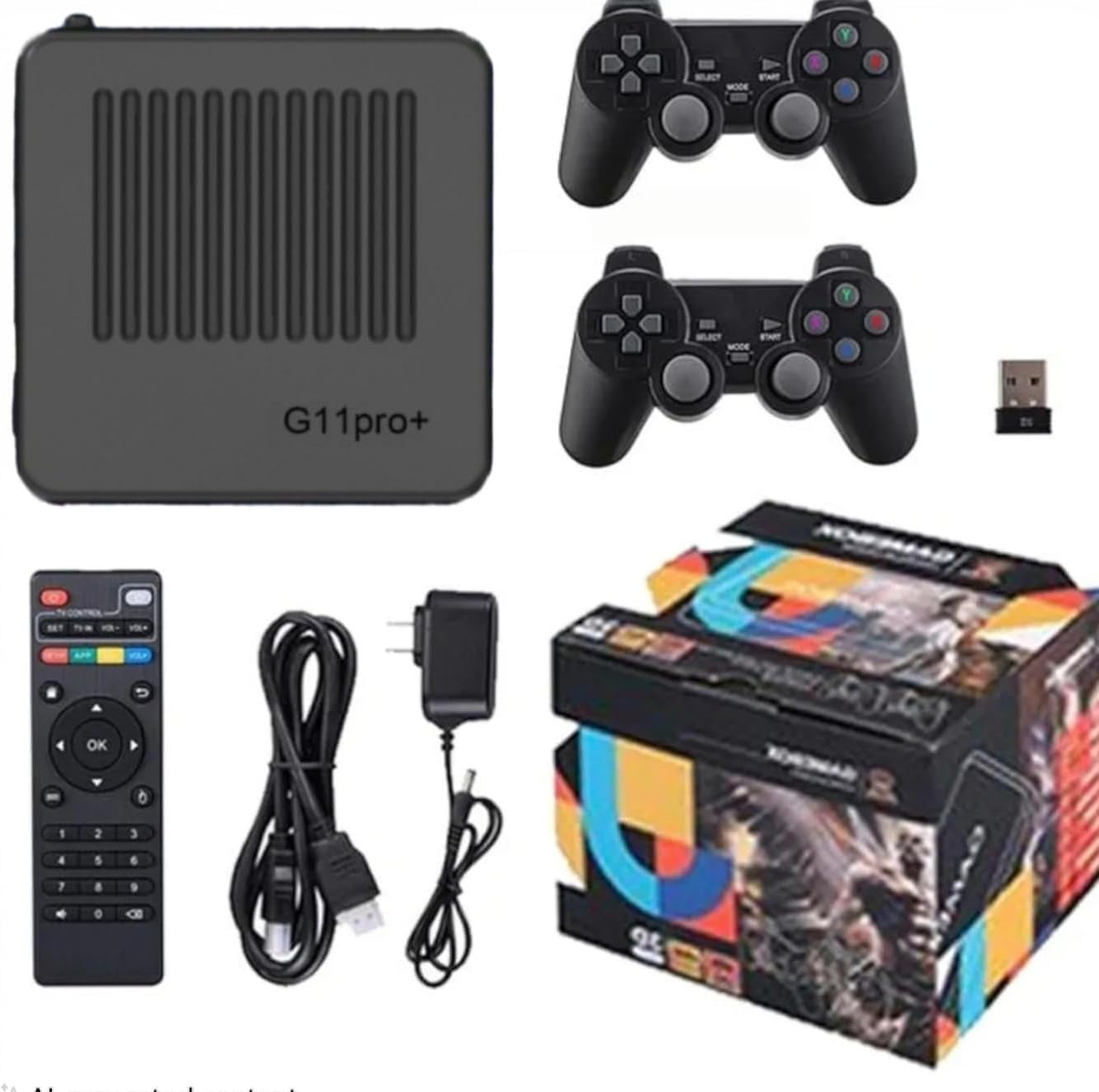 G11 Pro Plus, Last Updated Game Box Console, 4K, WiFi, 40000 Games ...