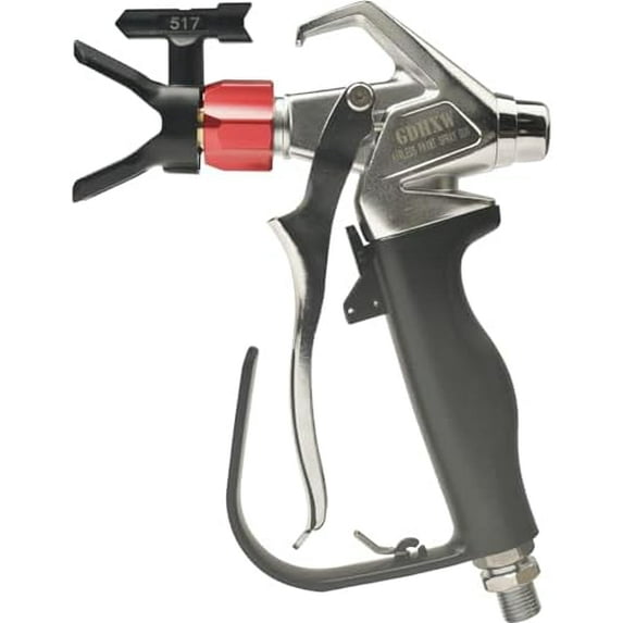 G12-PRO Airless Paint Spray Gun 3600 PSI with 517 Reversible Nozzle Tip ...