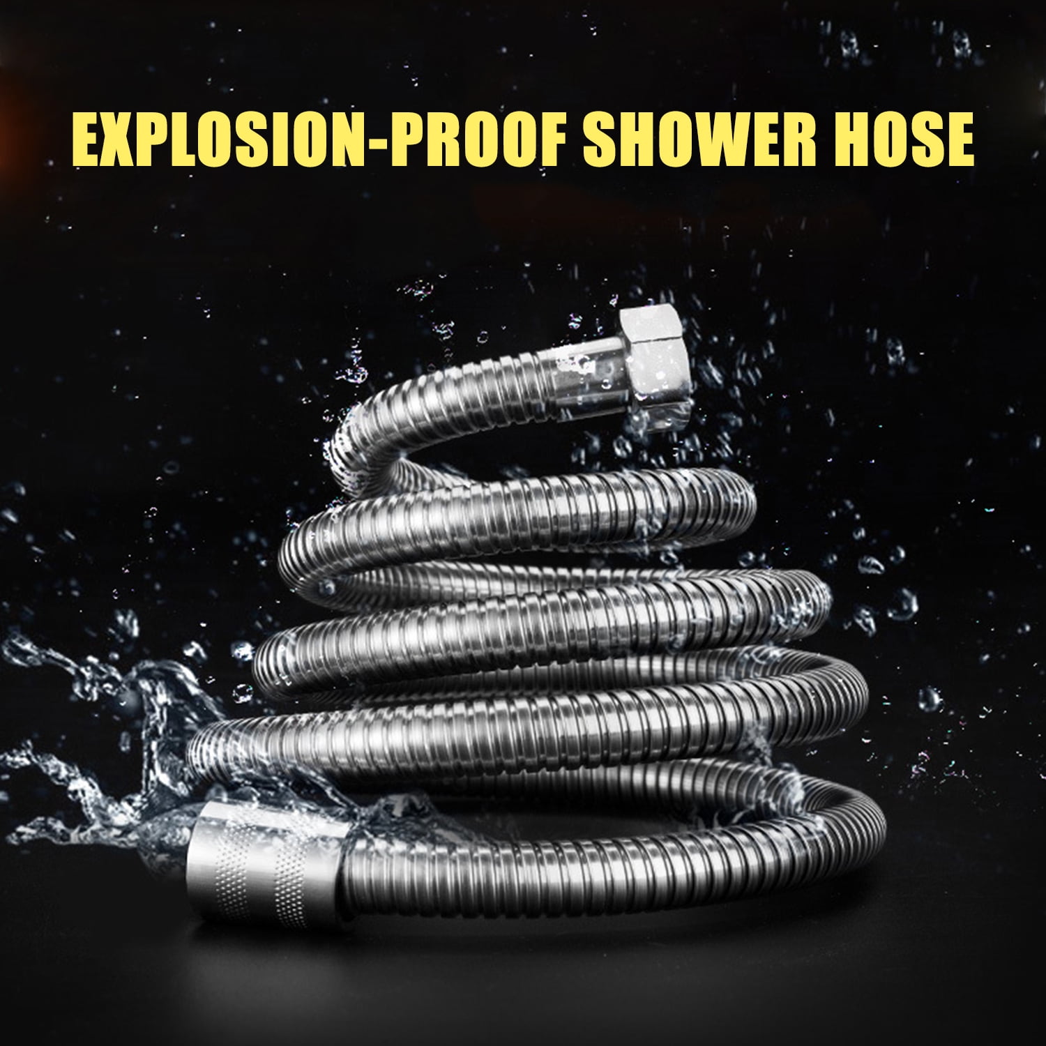 G12 Shower Hose Stainless Steel Tube Flexible Extra Long Shower Hose ...