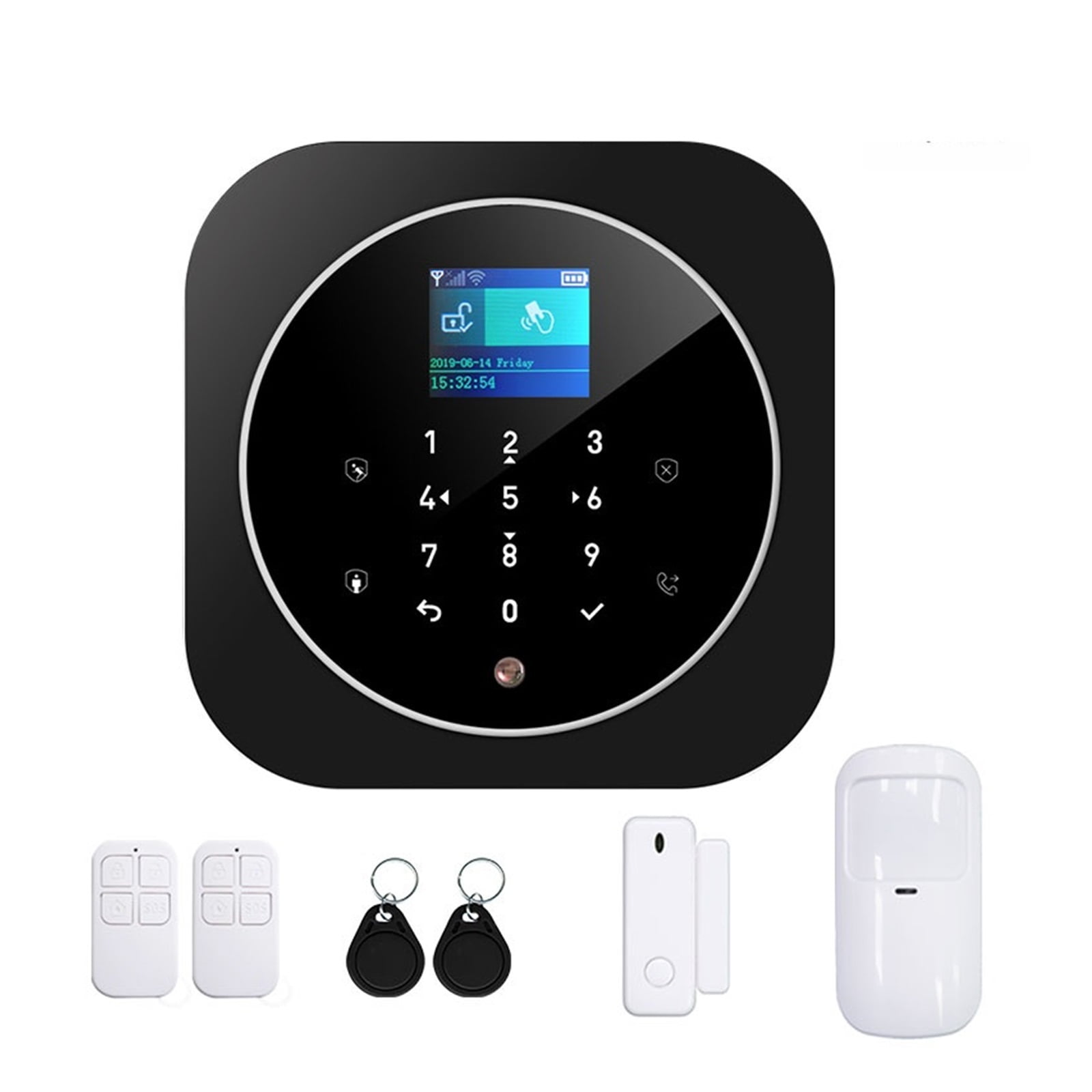 G12 Tuya Wifi Gsm Wireless Alarm System Security Protection App Control ...