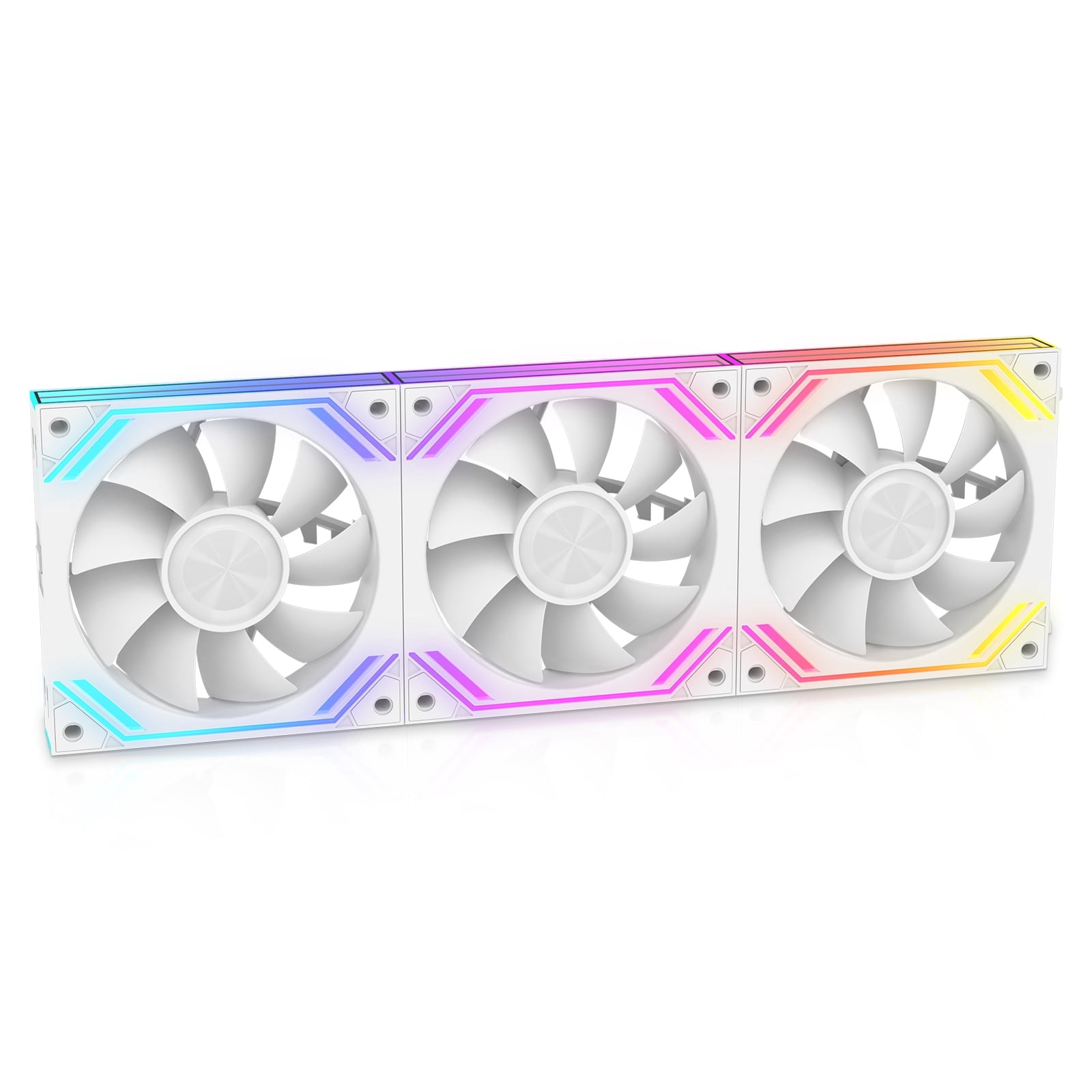G120Pro 120mm ARGB PC Case Fans 3-Pack, Daisy-Chain Connection, 1850RPM ...
