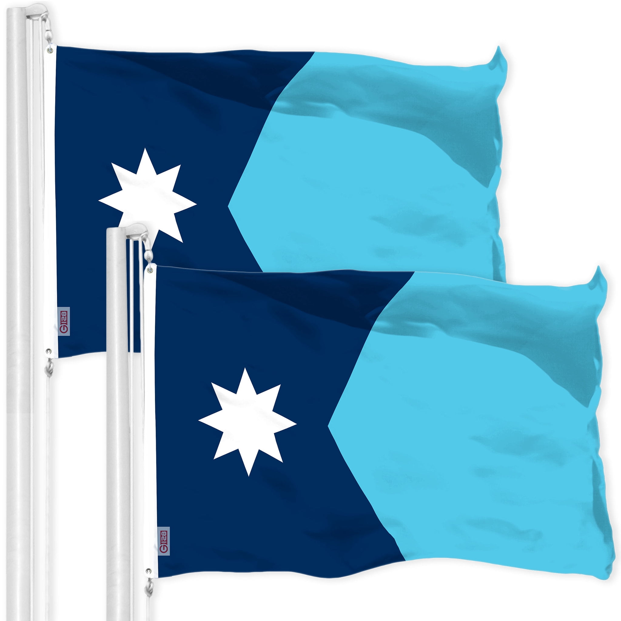 G128 2 Pack: Minnesota New Version MN State Flag | 3x5 Ft | LiteWeave ...