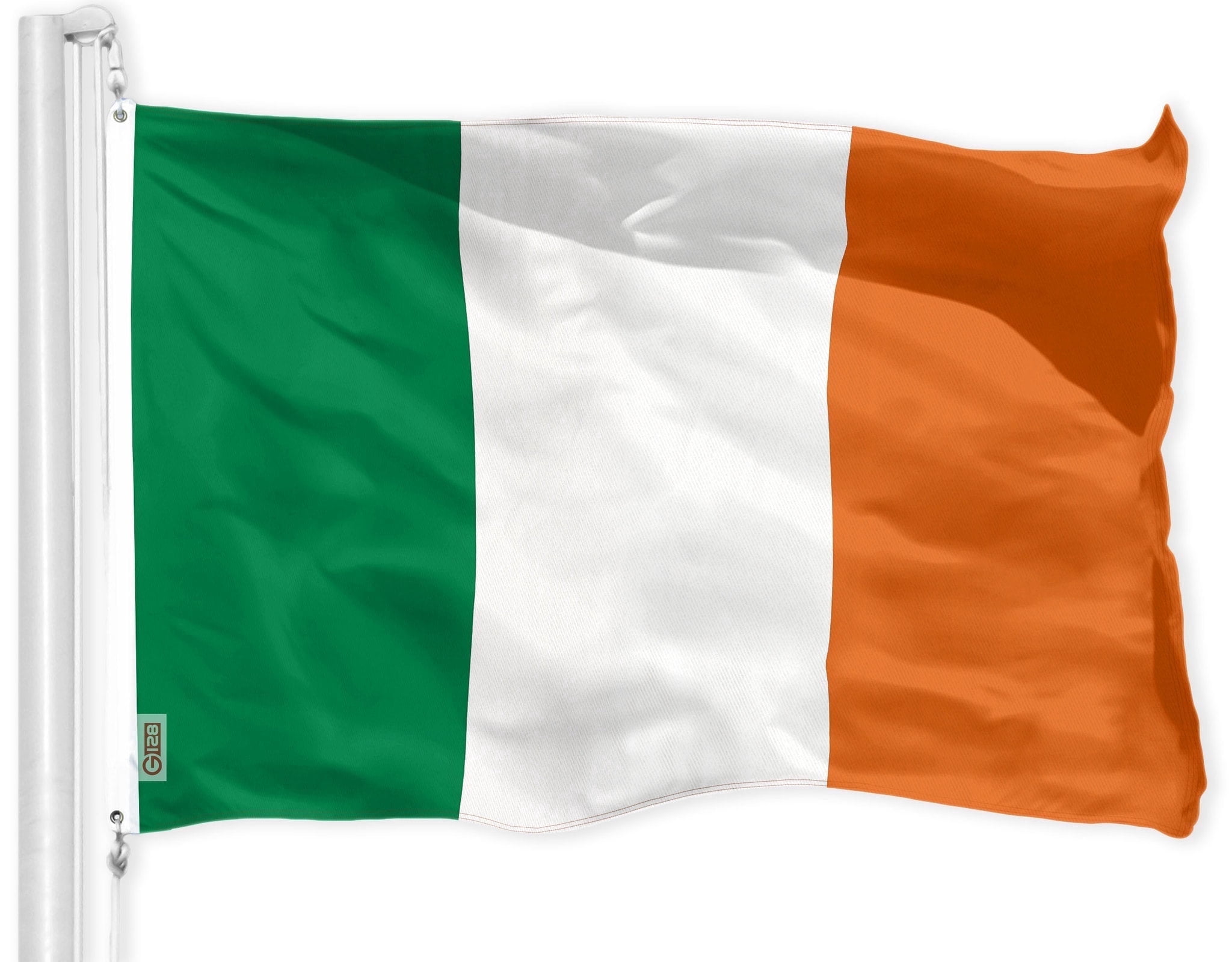 G128- 2x3 ft Ireland Irish Flag LiteWeave Pro Series Printed 150D ...