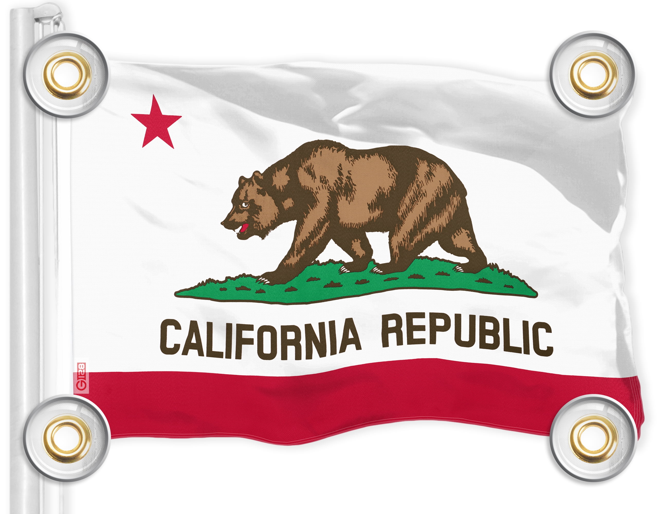 G128 California State Flag | 3x5 Ft | LiteWeave Pro Series Printed 150D ...