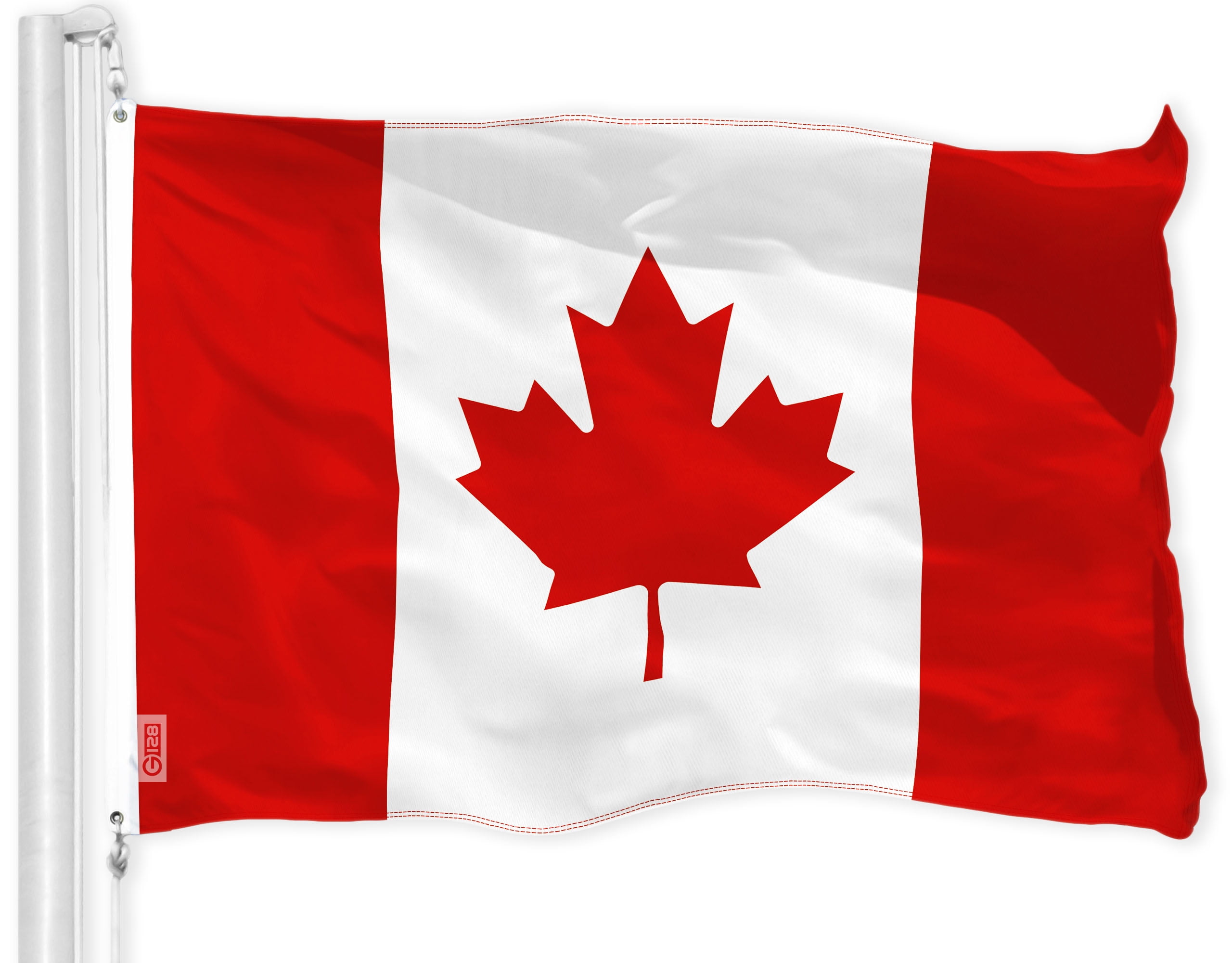 G128 Canada Canadian Flag | 2x3 Ft | LiteWeave Pro Series Printed 150D ...