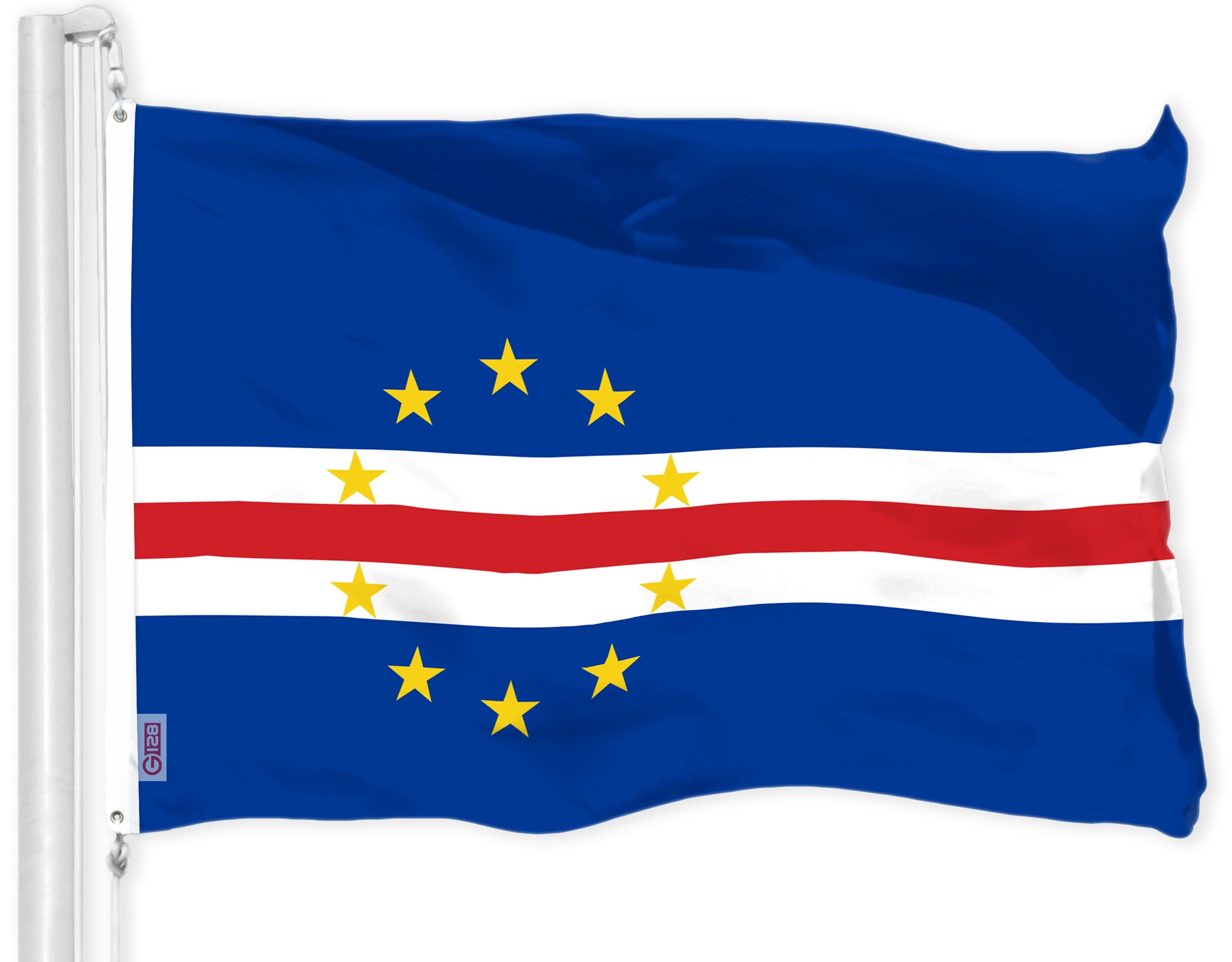 G128 Cape Verde Cape Verdean Flag | 3x5 Ft | LiteWeave Pro Series ...