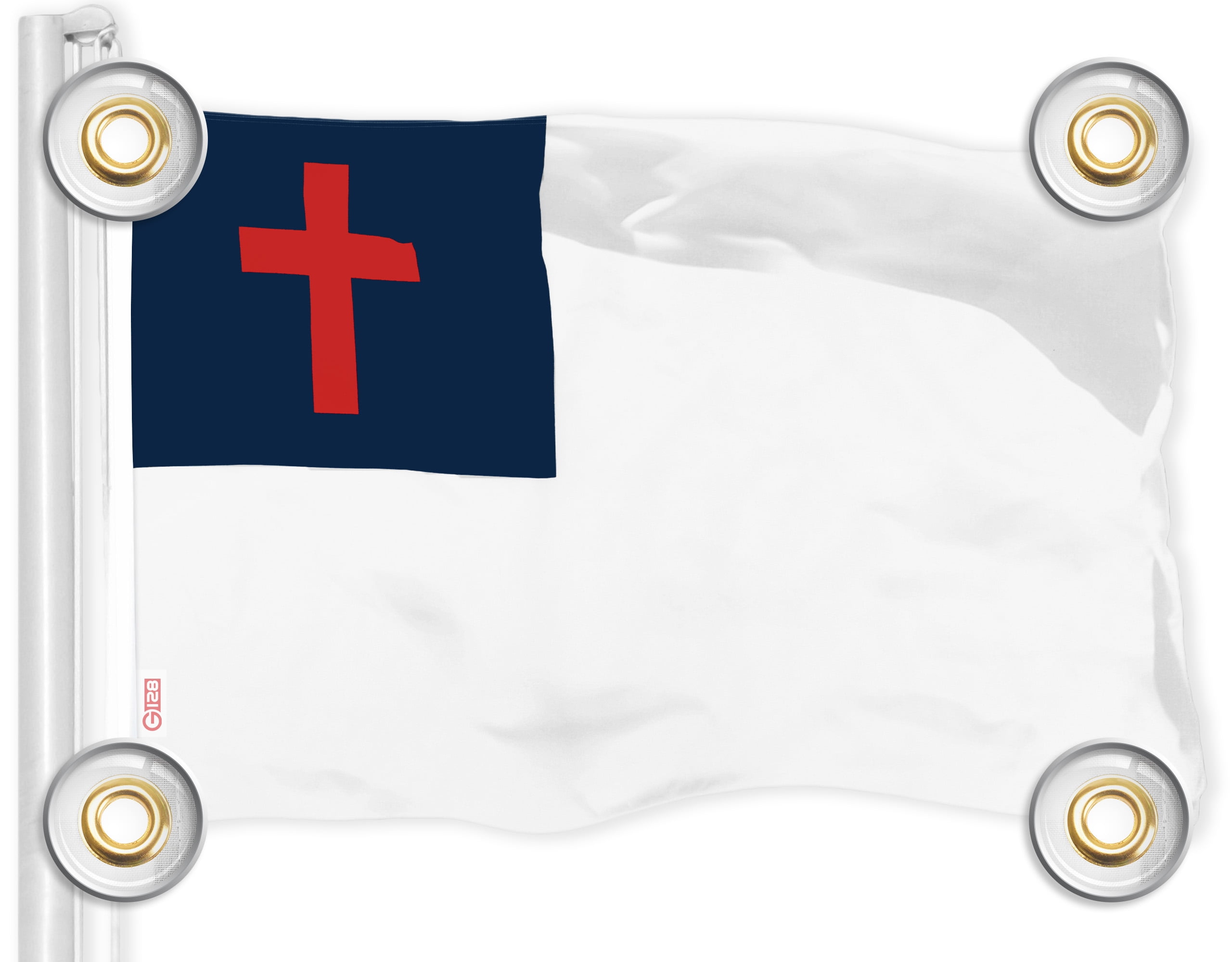 G128 Christian Flag | 3x5 Ft | LiteWeave Pro Series Printed 150D ...