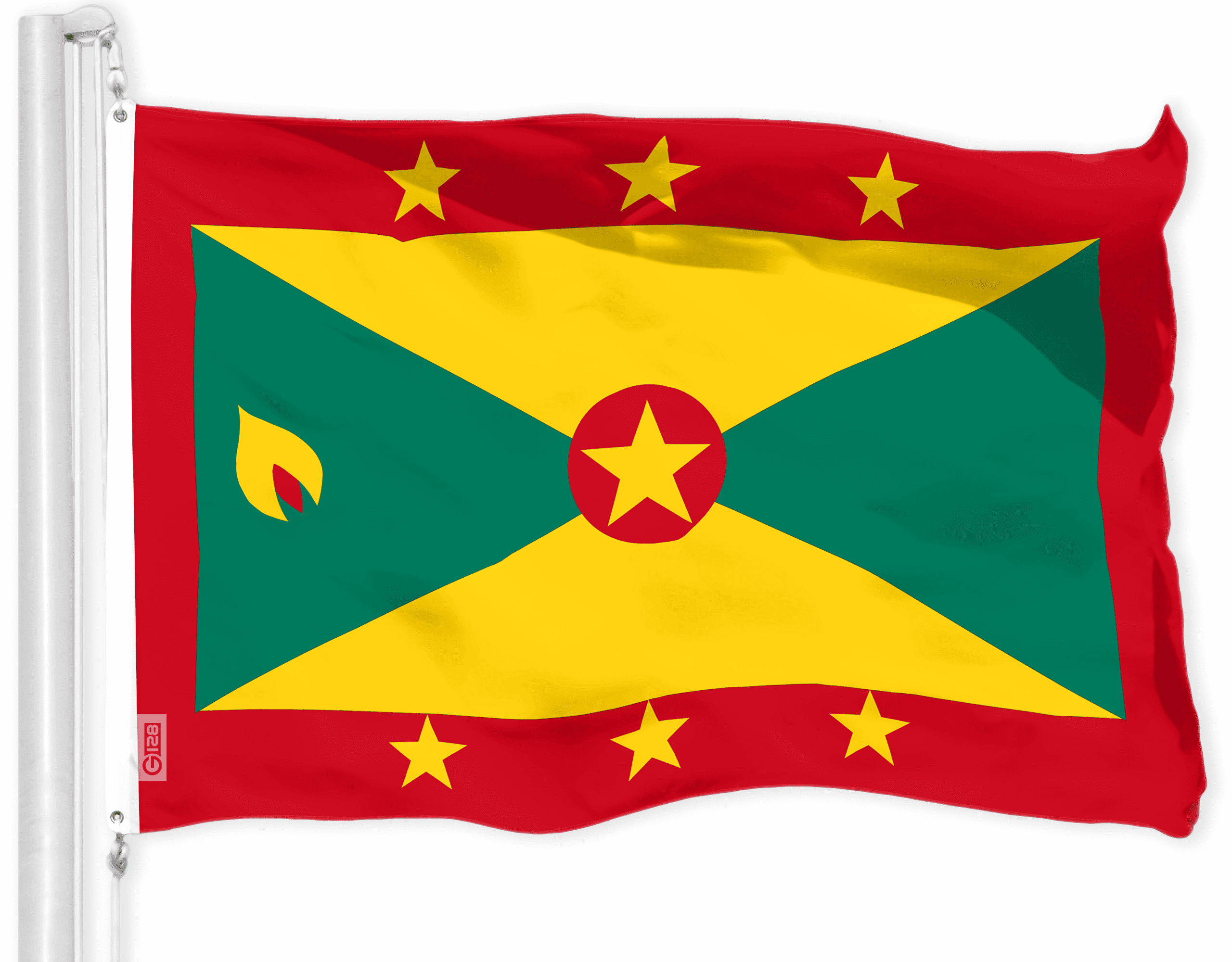 G128 Grenada Grenadian Flag | 3x5 Ft | LiteWeave Pro Series Printed ...