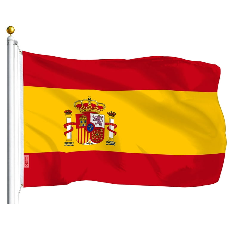 Spain Flag Flag Of The Empire Of New Spain (Carlist Ver.) By