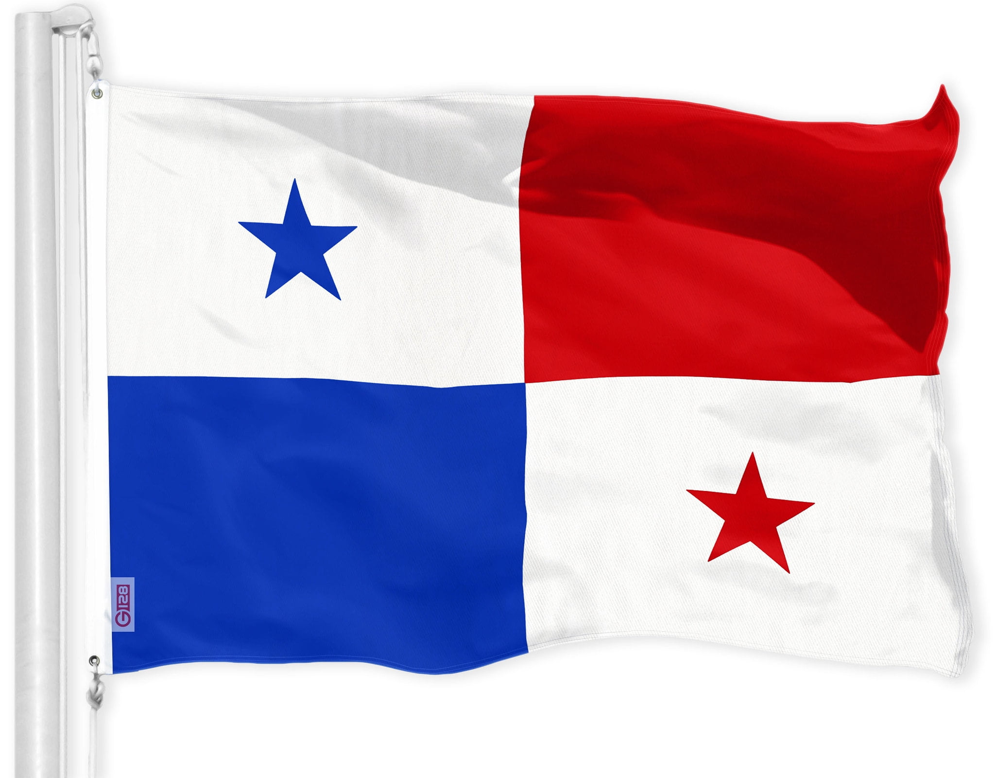 G128 - Panama Panamanian Flag 3x5 ft Printed Brass Grommets 150D ...
