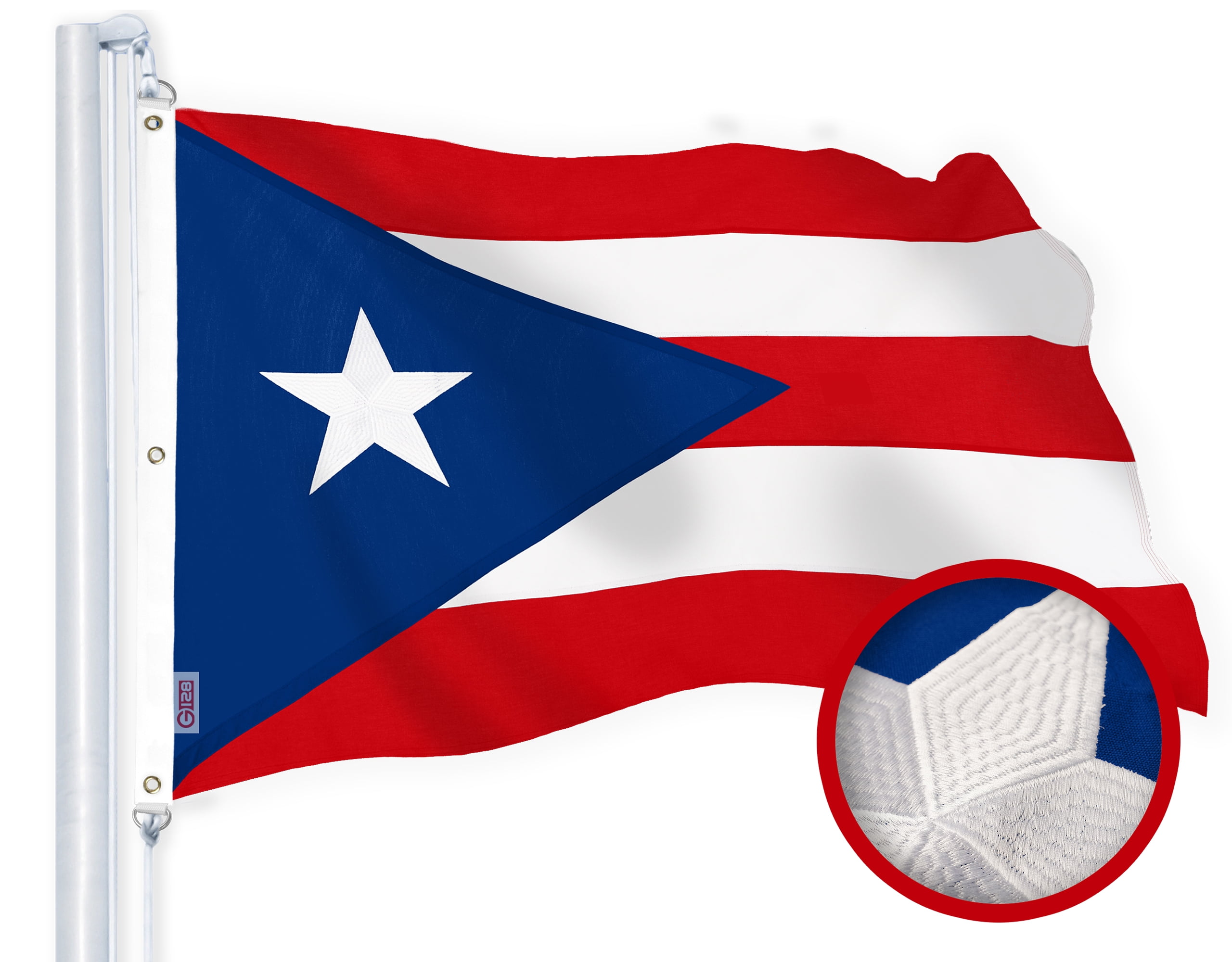 G128 Puerto Rico Puerto Rican Flag | 6x10 Ft | StormFlyer Series ...