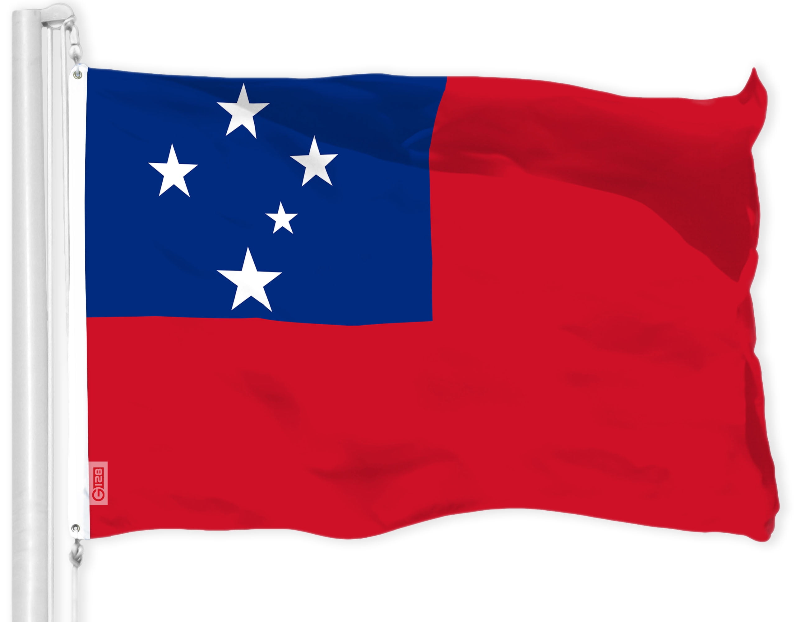 G128 Samoa Samoan Flag | 3x5 Ft | LiteWeave Pro Series Printed 150D ...
