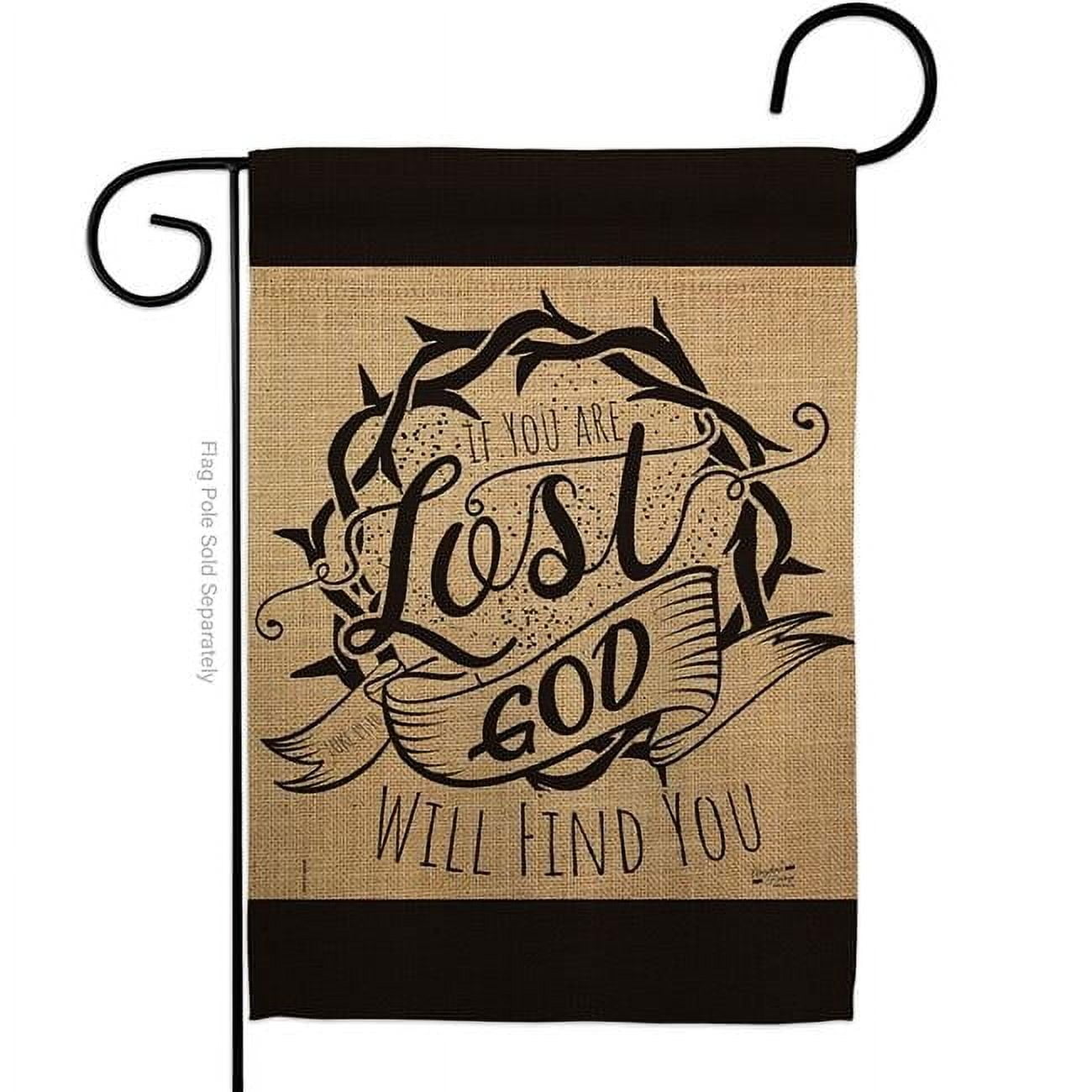 G135255-BO God will find you Religious Bible Verses Double-Sided ...