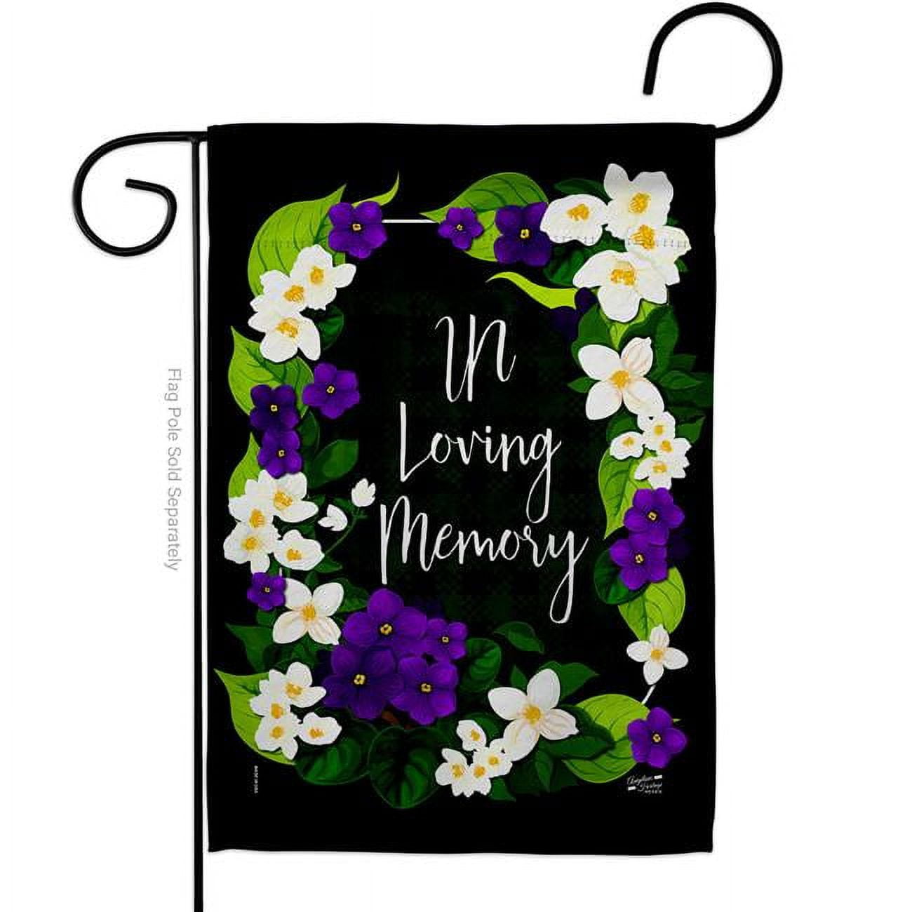 G135484-BO 13 x 18.5 in. In Our Heart Sweet Life Sympathy Double-Sided ...