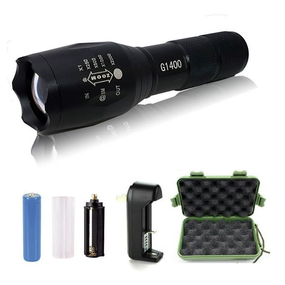 Military Style Flashlights for Outdoor Emergency and Tactical Use