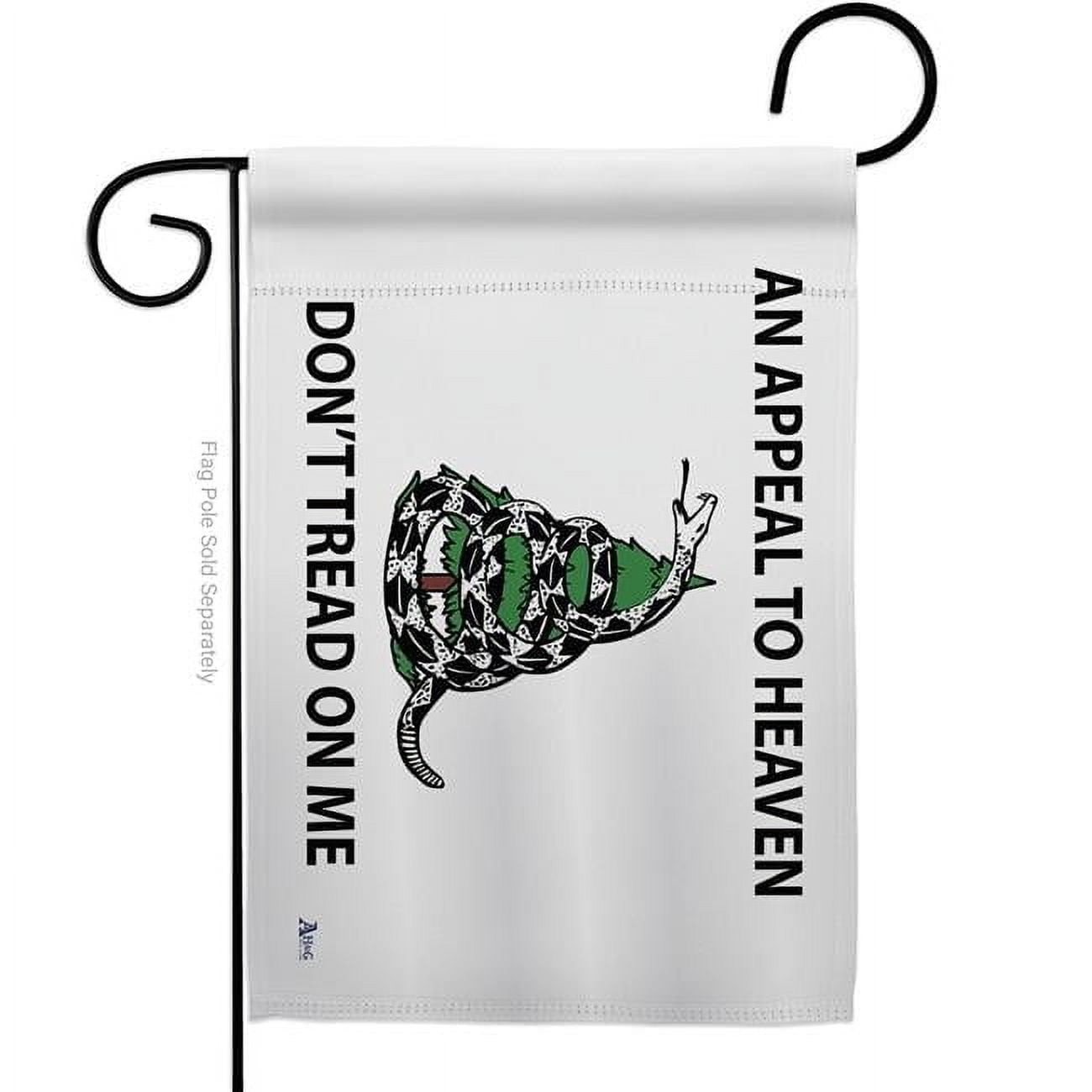 G142904-BO 13 x 18.5 in. AN Appeal To Heaven Dont Tread On Me Garden ...