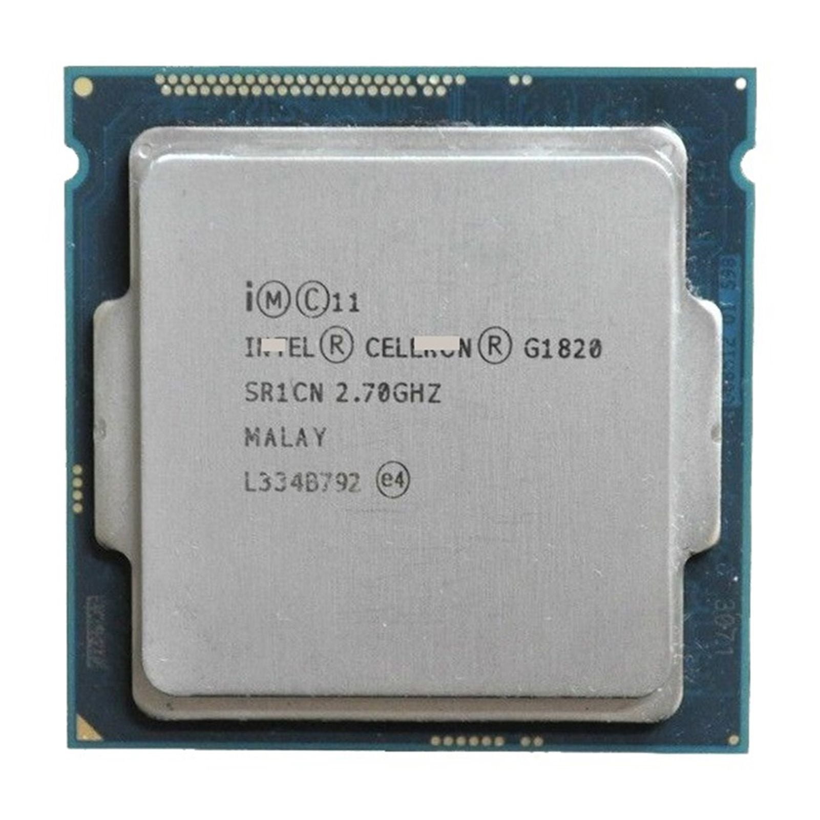 G1820 2.7GHz 2M Cache Dual- CPU Processor SR1CN LGA 1150 Tray - Walmart.com