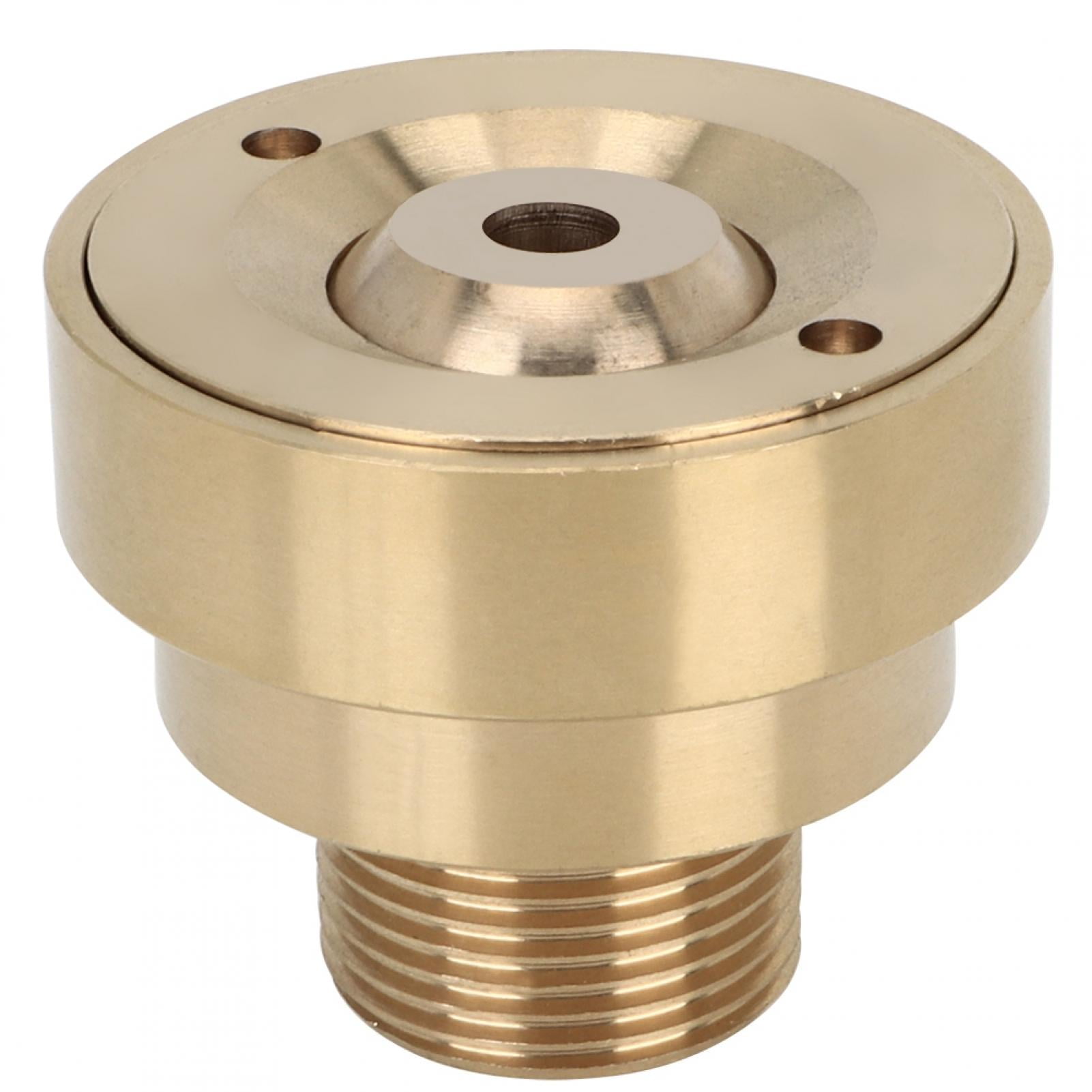 G1in Copper Garden Lawn Pond Irrigation Nozzle Water Spray Sprinkler ...