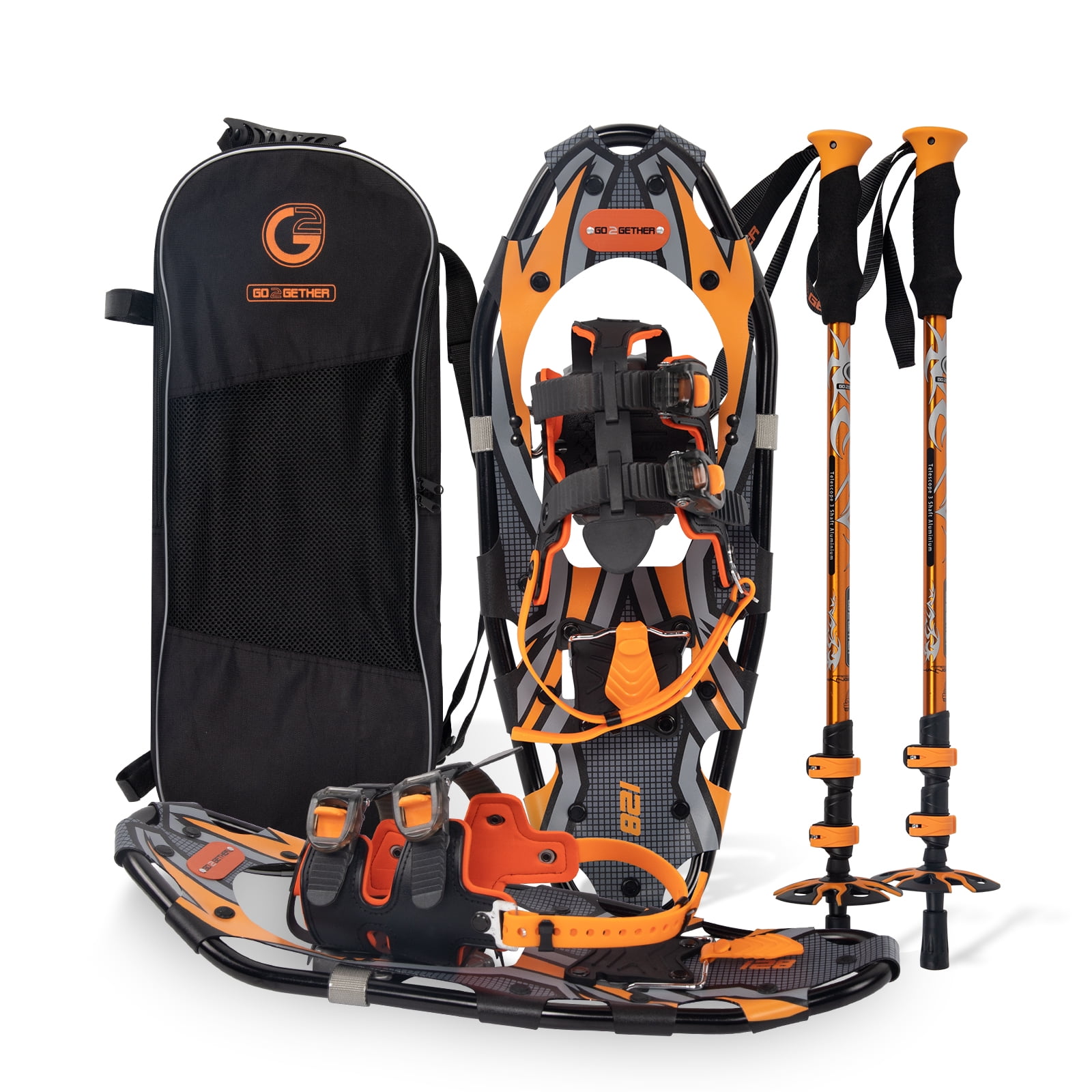 G2 21Inches Light Weight Snowshoes, with Special EVA Padded Ratchet ...