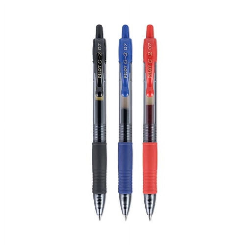 G2 Premium Gel Pen, Retractable, Fine 0.7 Mm, Assorted Ink Colors ...