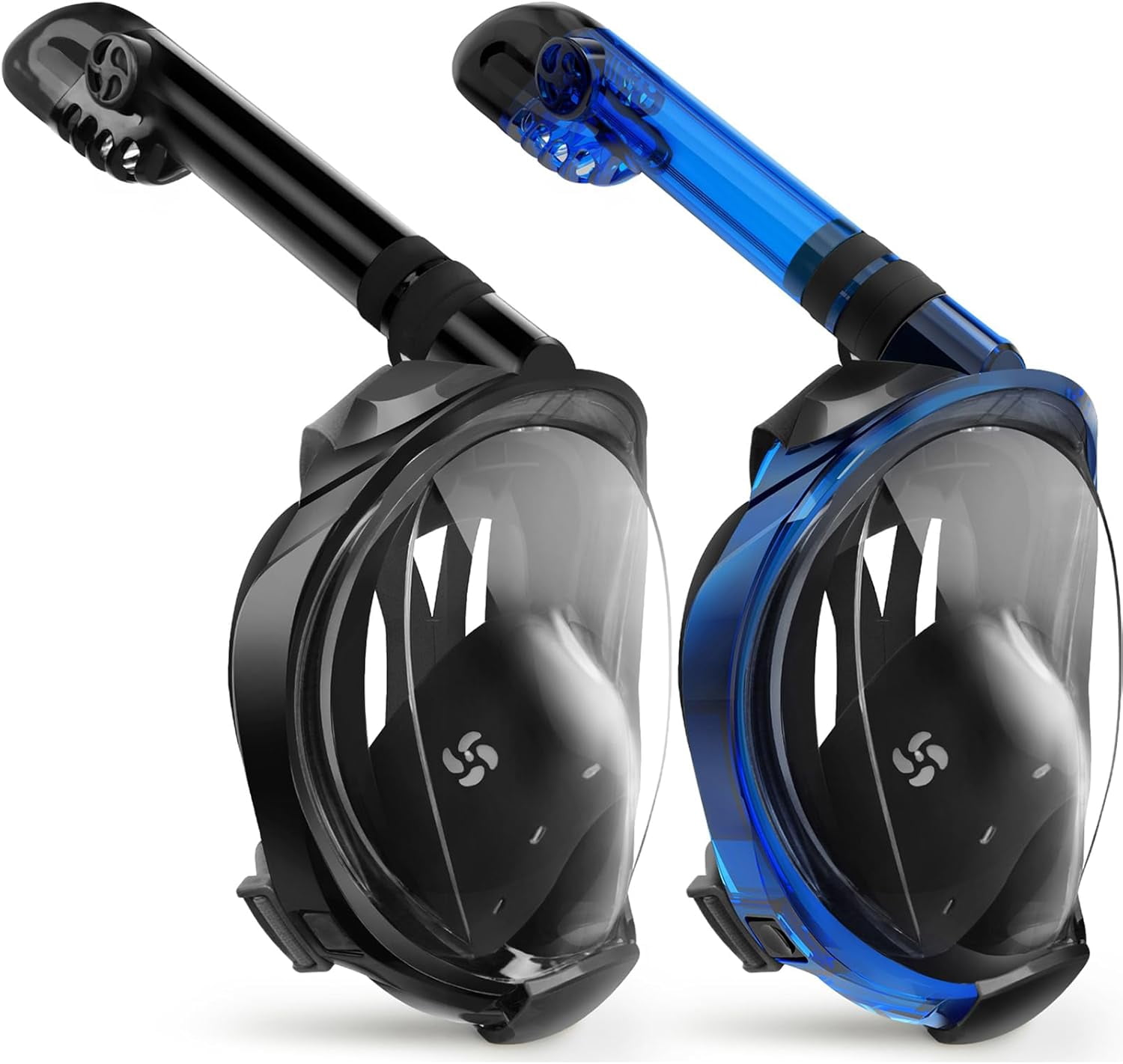 G2 Snorkeling Gear for Adults 2PCS, Full Face Snorkel Mask with Dry Top ...
