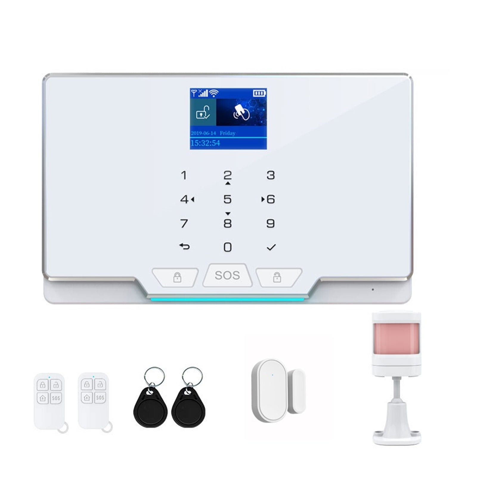 G20 Tuya Wifi Gsm Alarm Security System 1.8 TFT Color Screen Smart Home ...