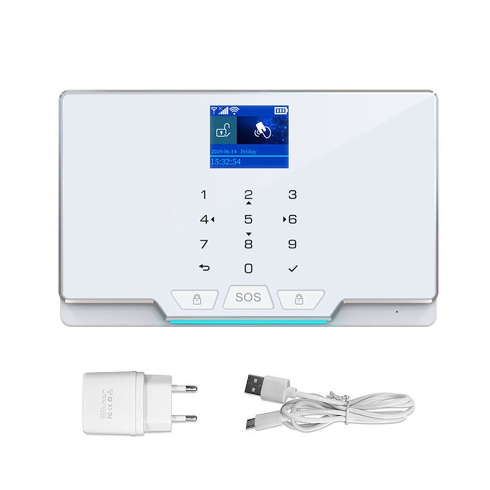 G20 Tuya Wifi Gsm Security Alarm System Apps Control Full-color Light ...