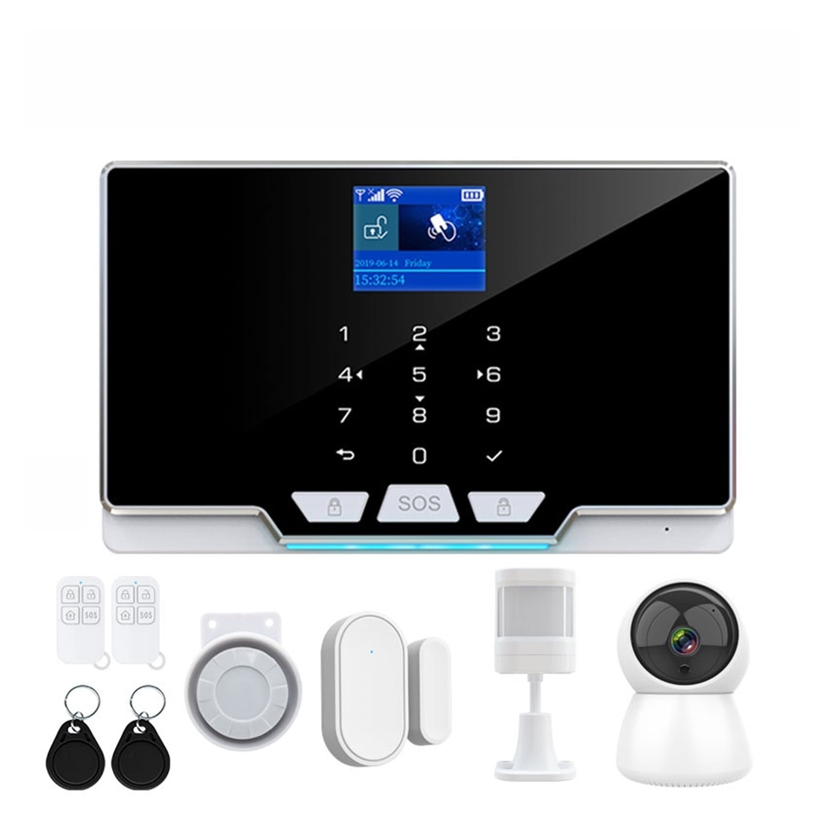 G20 Tuya Wireless Gsm Alarm Security System IP Camera New Door Motion ...