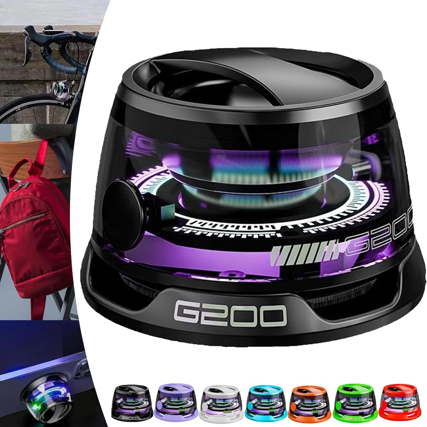 G200 Speaker, Bluetooth Speaker - Multifunctional Magnetic Bluetooth Speaker, Bluetooth Speaker ...