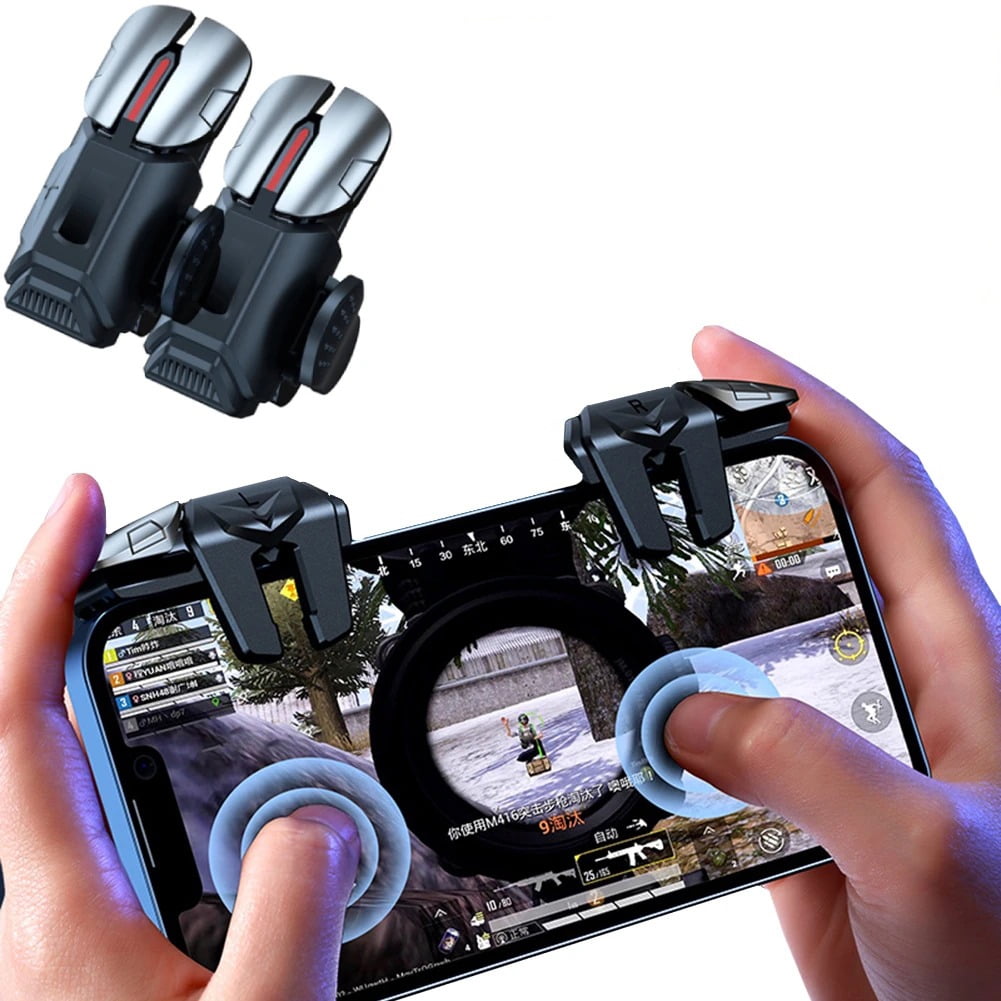 G21 Mobile Phone Game Trigger Gamepad Joystick with 6-Finger Aim ...