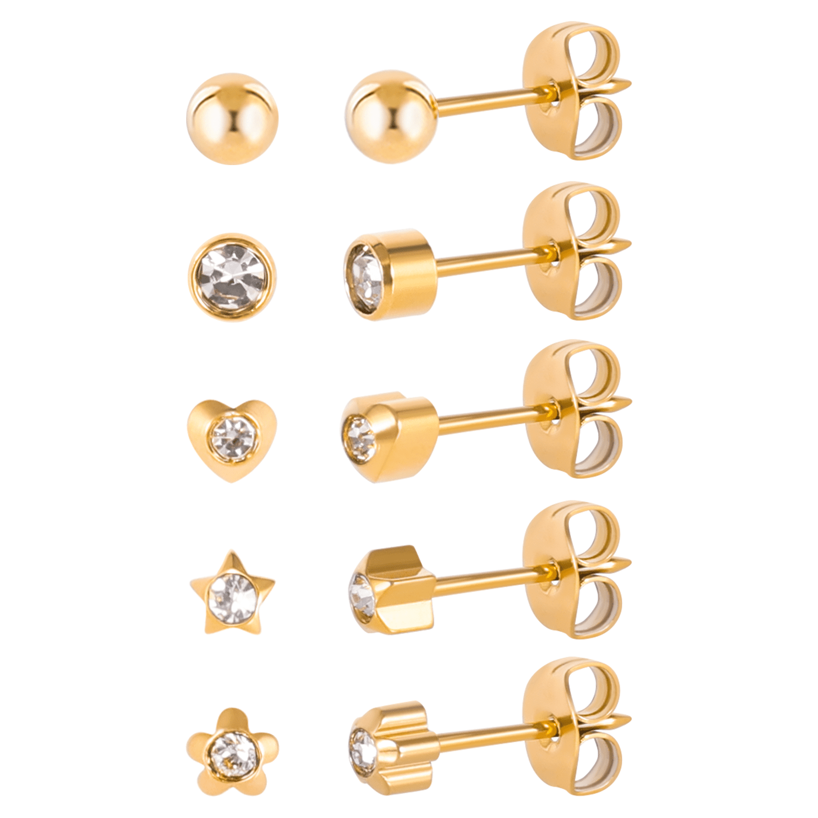 Customer reviews for G23 Titanium Ear Piercing Stud Earrings for ...