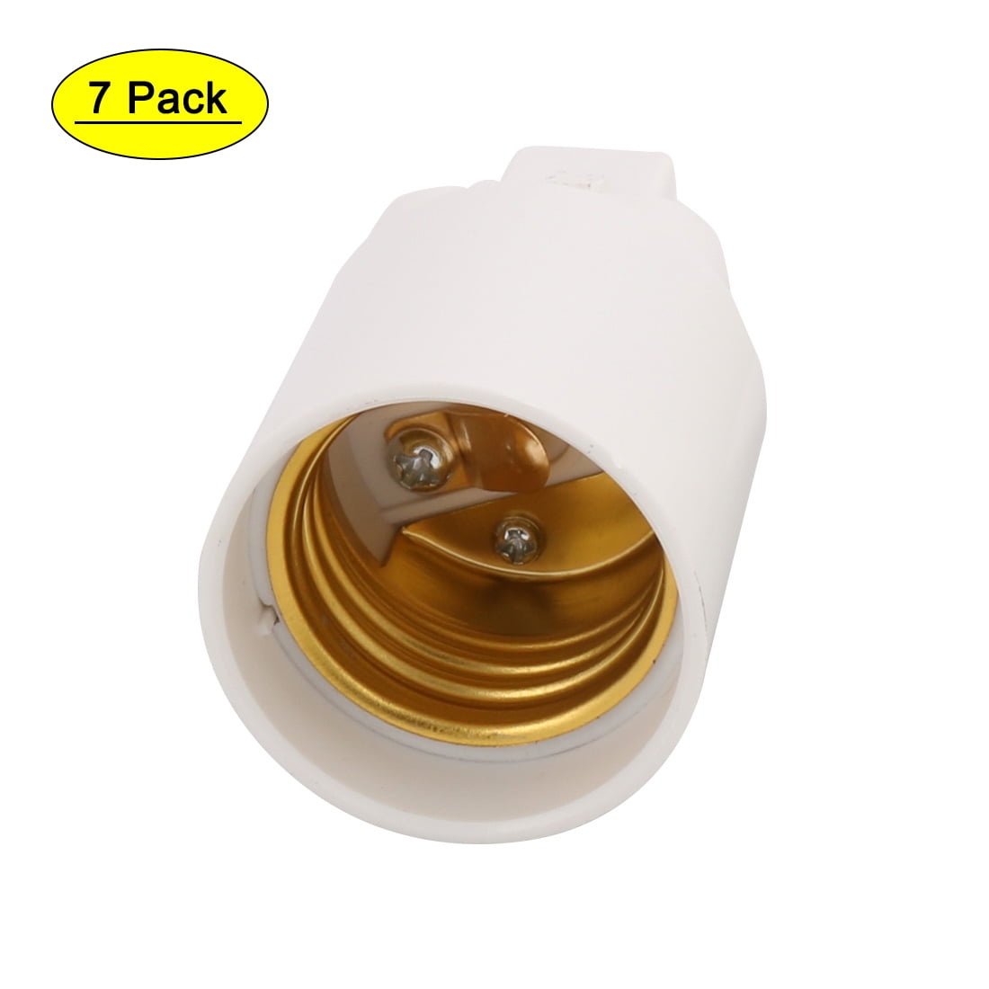 G24 to E27 Light Socket, Bulb Base Adapter Converter, Commutator 7Pcs ...