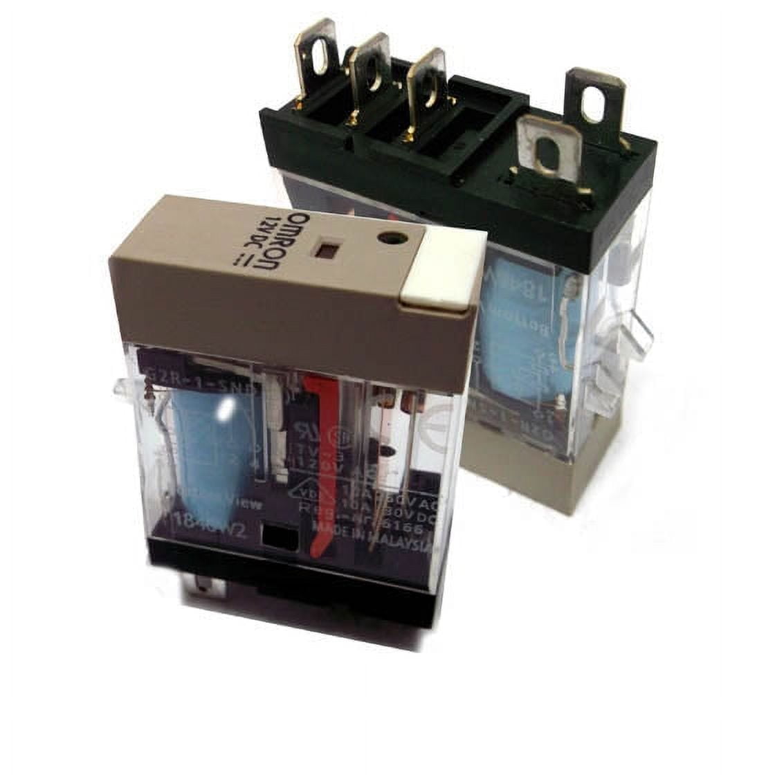 G2R-1-SND-DC12 S - RELAY DC 12V 1P2T 10A 5P PLUGIN PINS 10A/250VAC ...