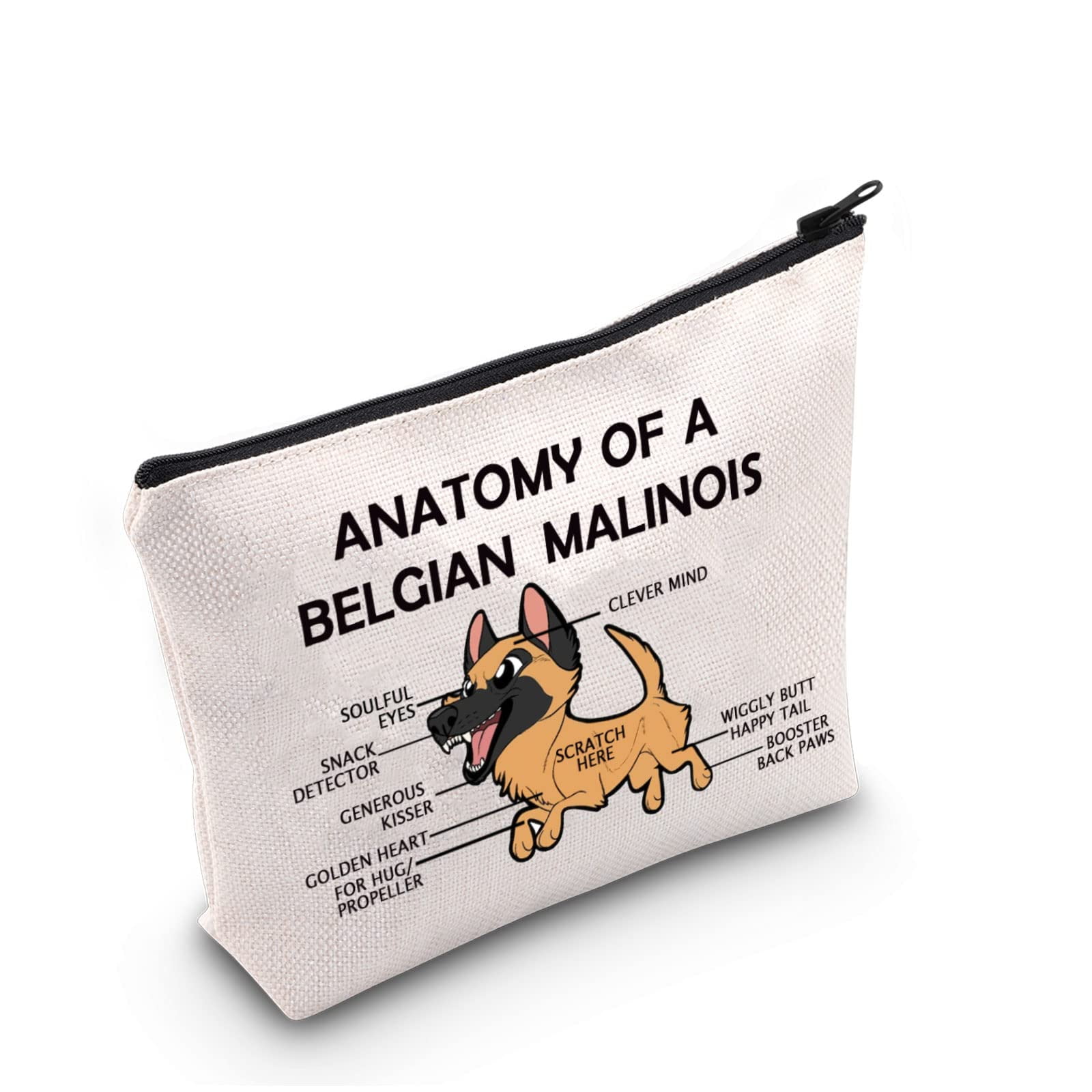 G2TUP Belgian Malinois Dog Lover Gift Anatomy Of A Belgian Malinois ...